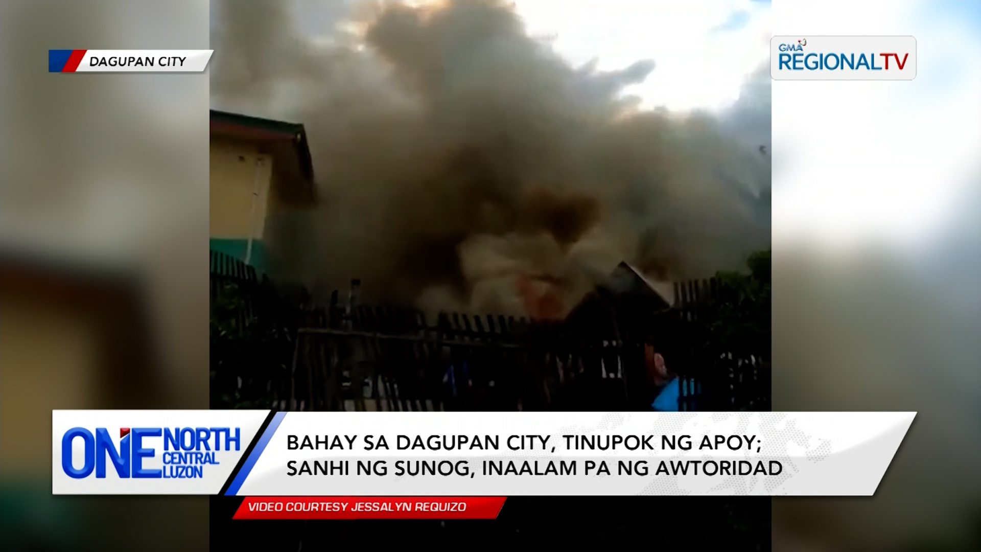 Bahay sa Dagupan City, tinupok ng apoy; sanhi ng sunog, inaalam pa ...