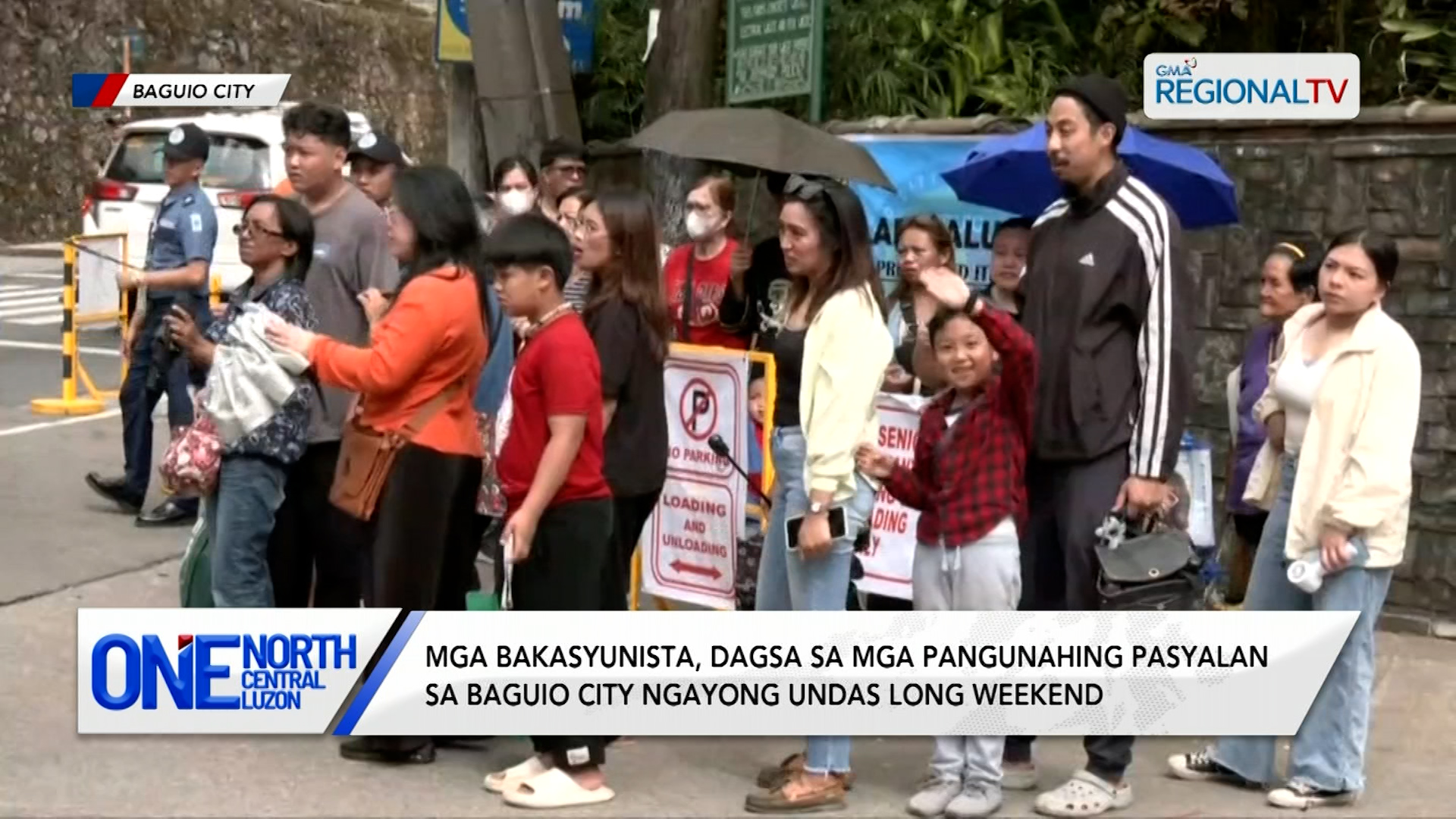 Mga bakasyunista, dagsa sa mga pangunahing pasyalan sa Baguio City ...