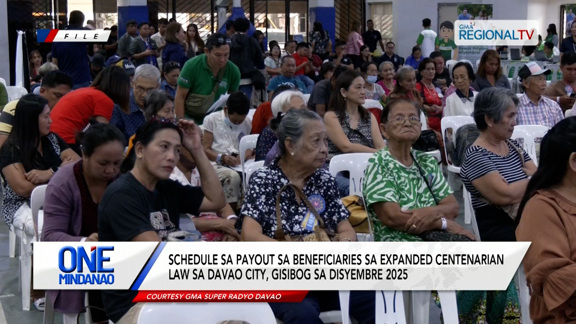 Schedule sa payout sa beneficiaries sa Expanded Centenarian Law ...