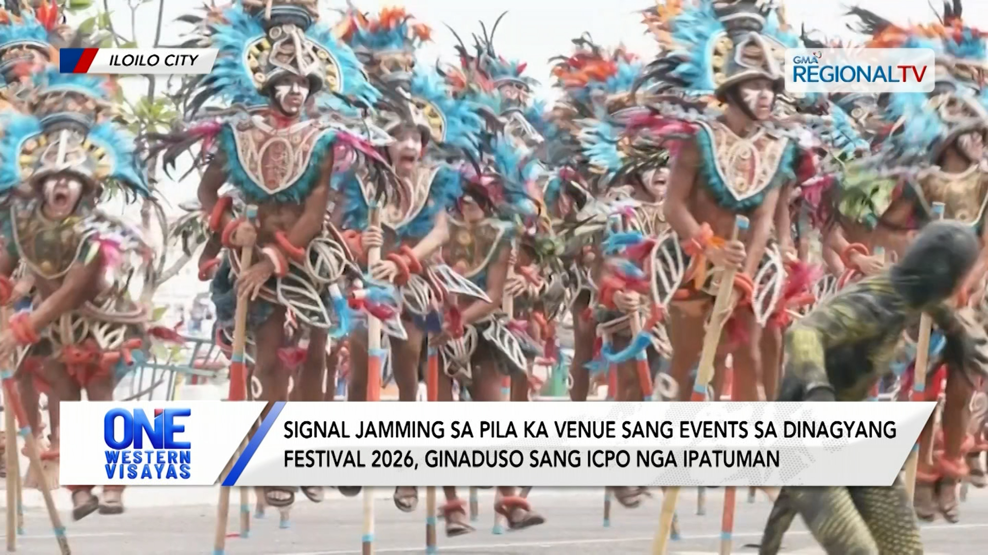 Signal jamming sa pila ka venue sa Dinagyang Festival 2026, ginaduso ...