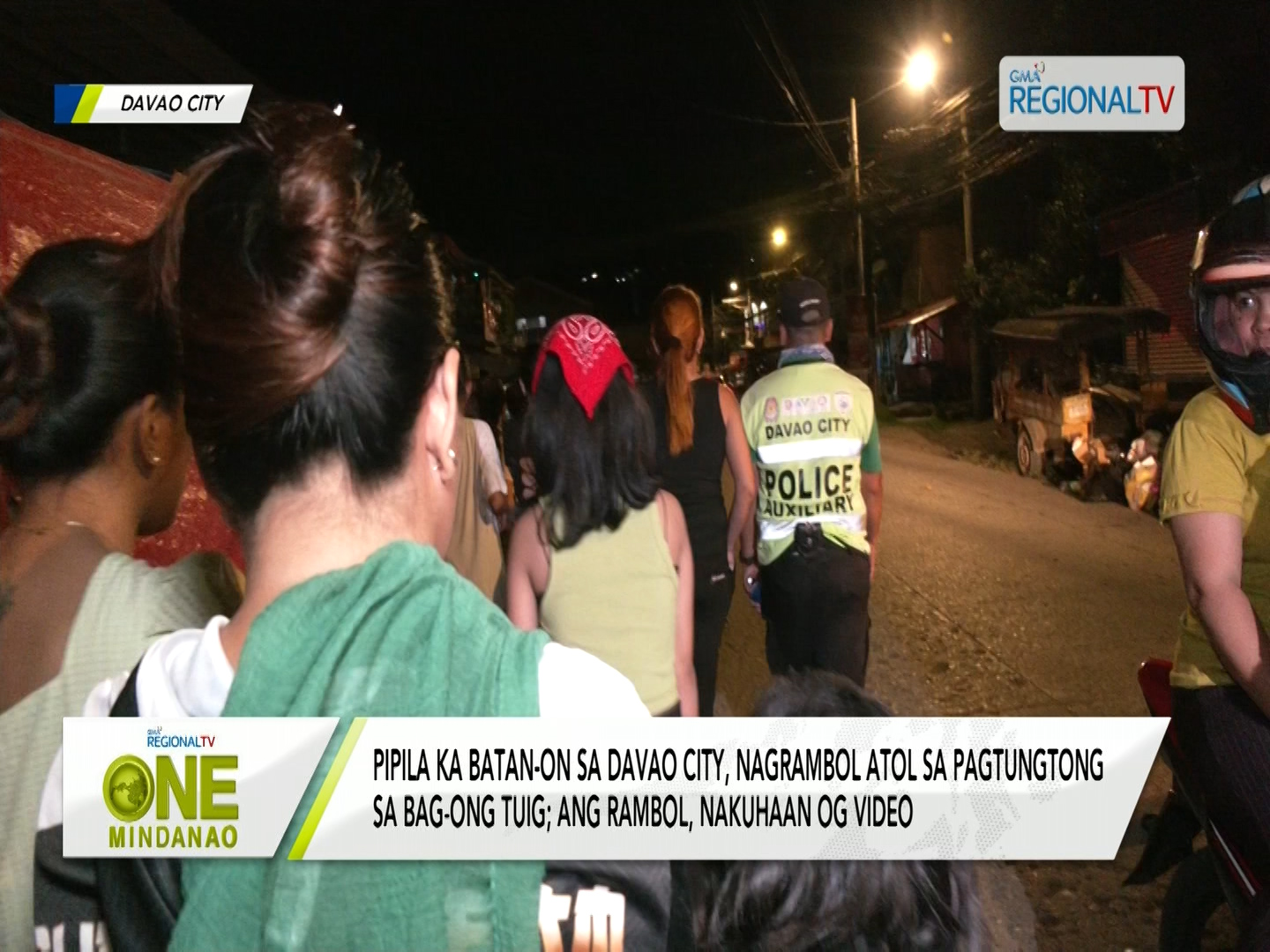Pipila ka batan-on sa Davao City, nagrambol atol sa pagtungtong sa bag-ong tuig