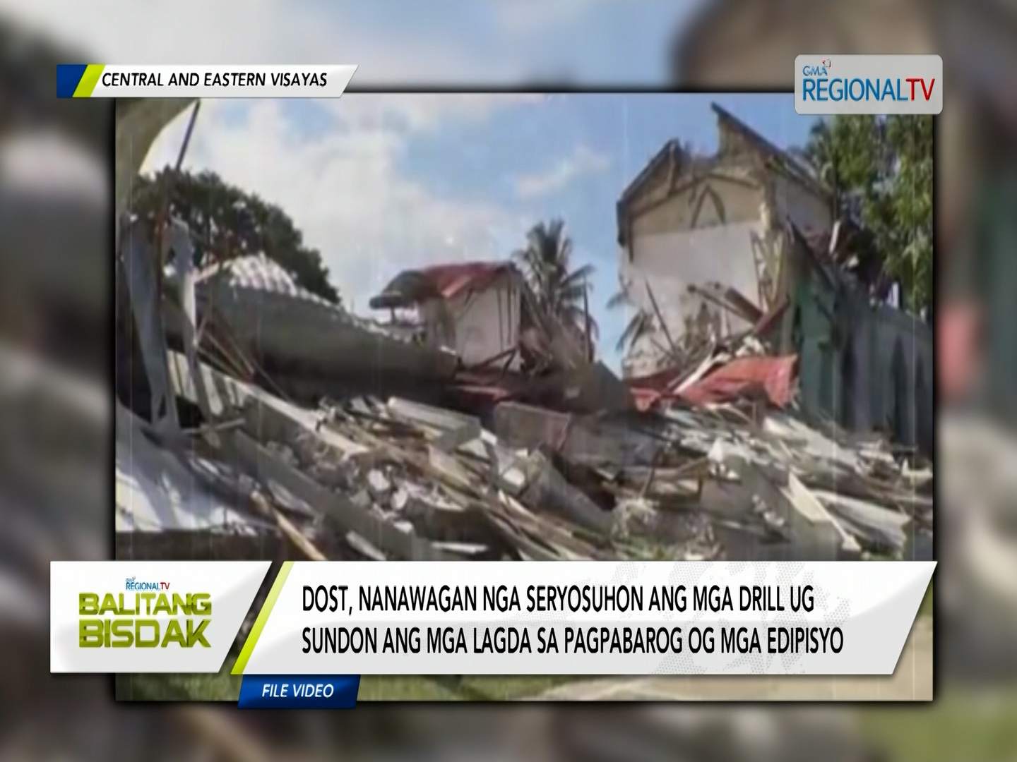 Pagpangandam sa Linog sa Central ug Eastern Visayas