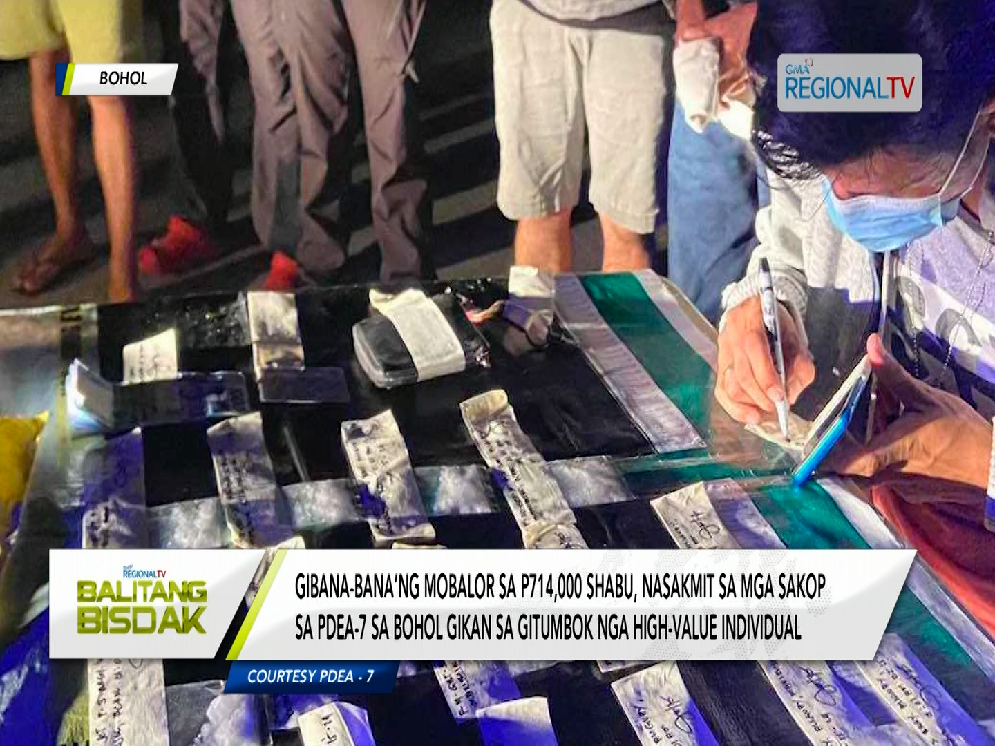Kapin P700-k balor sa shabu, nasakmit sa Bohol