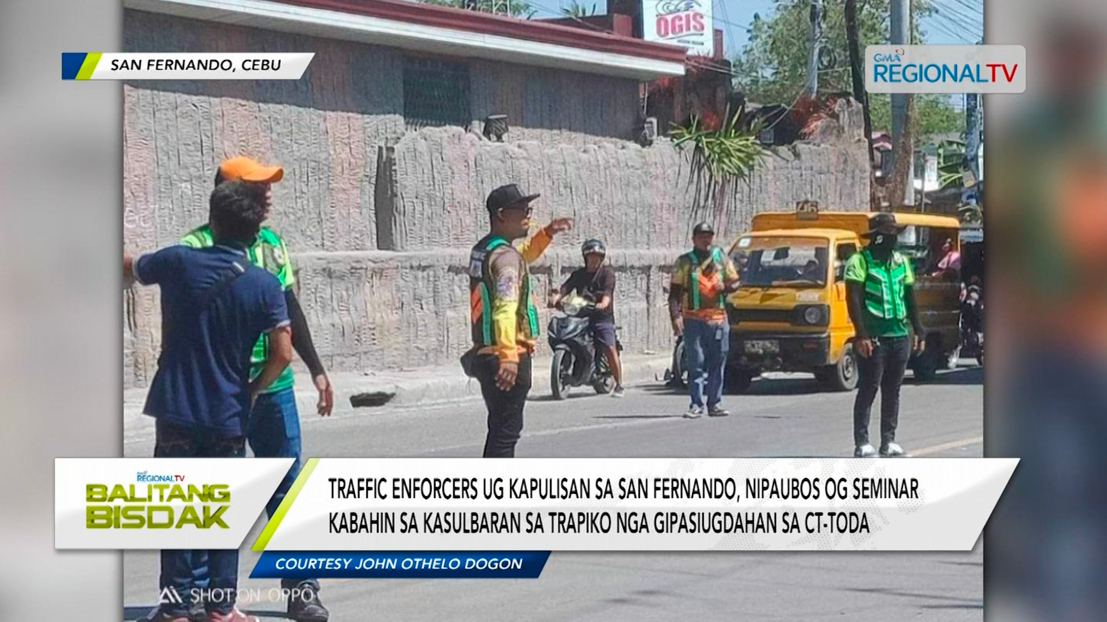 CT-TODA, miabag sa pagsulbad sa trapiko sa San Fernando