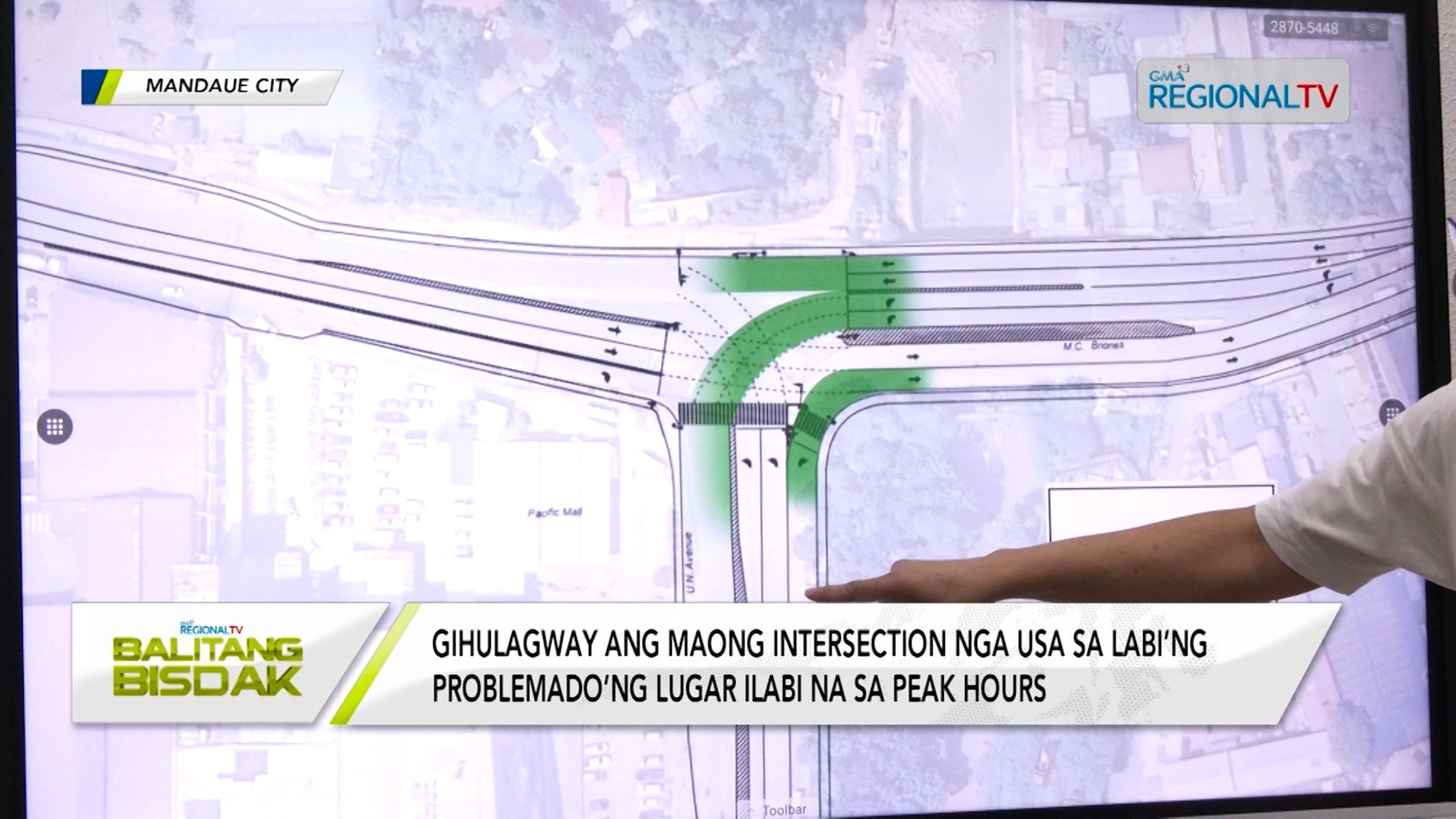 Bag-o'ng traffic scheme ipatuman sa intersection sa Mandaue City