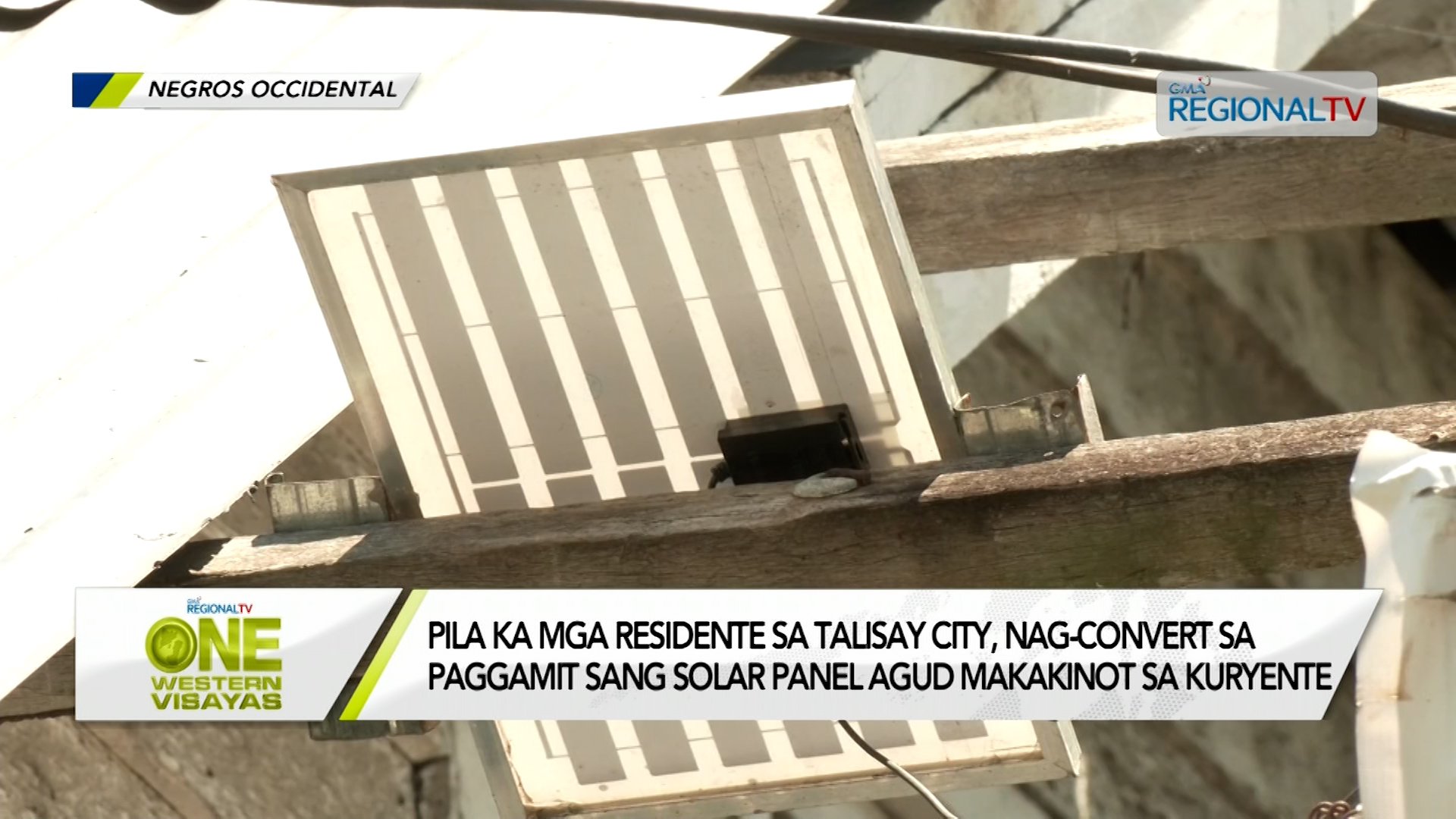 Pila ka mga residente, nag-convert sa paggamit sang solar panel agud makakinot