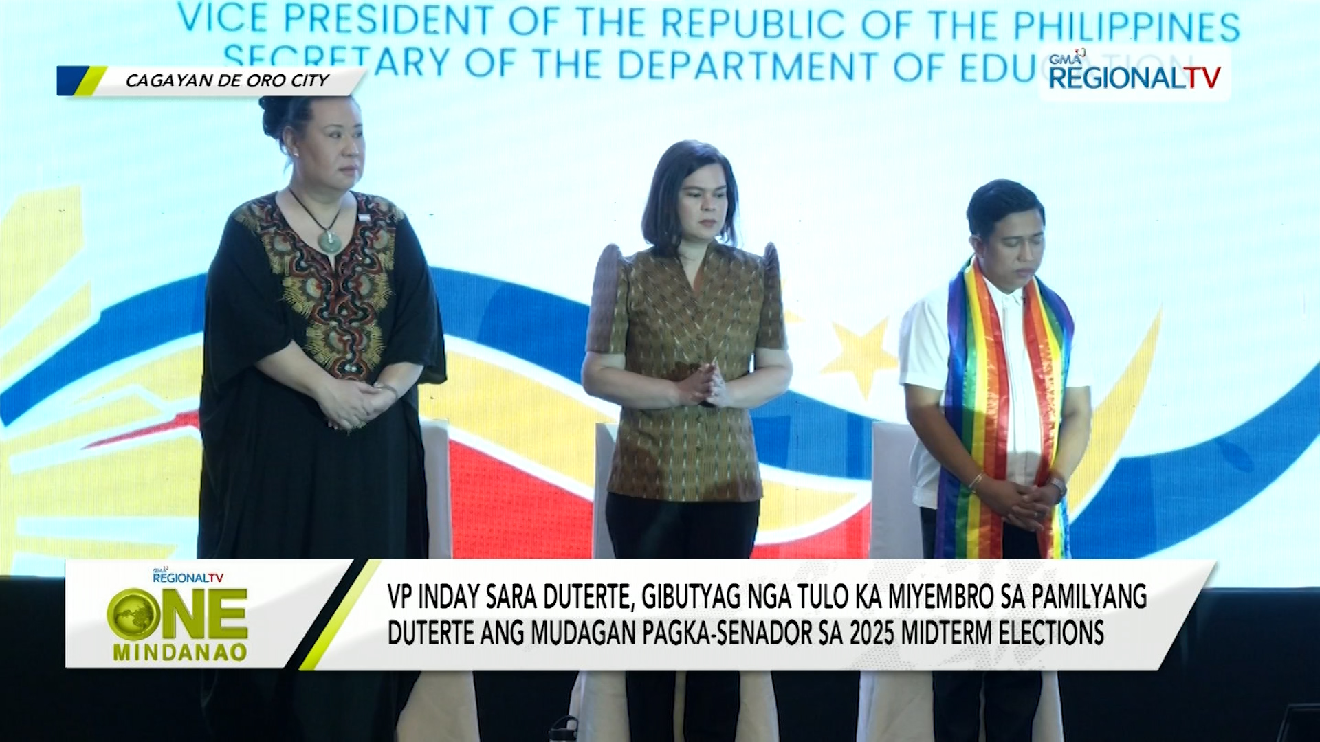 VP Sara, gibutyag nga tulo ka miyembro sa pamilyang Duterte ang mudagan ...