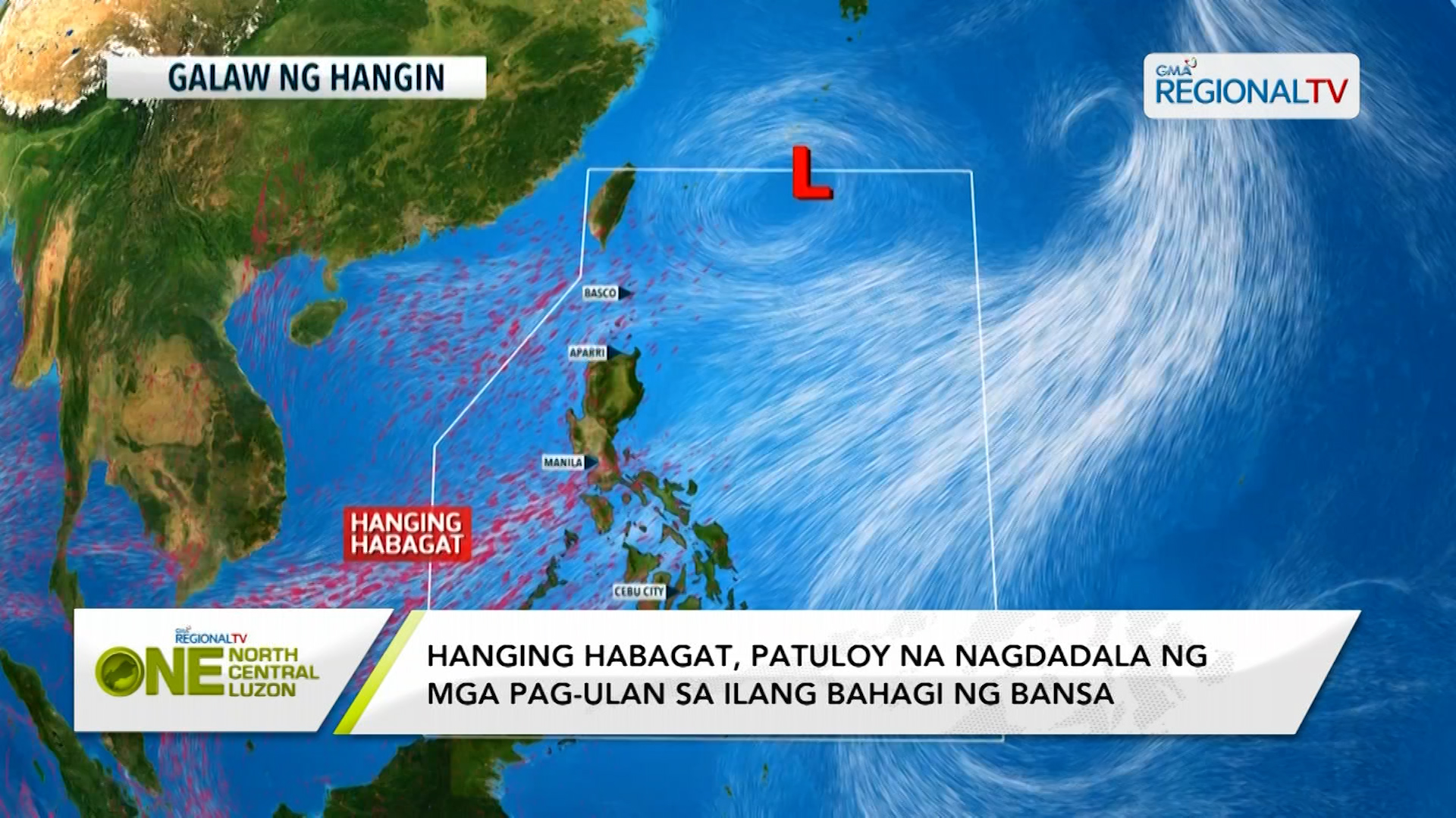 Habagat, patuloy na nagdadala ng mga pag-ulan sa ilang bahagi ng bansa