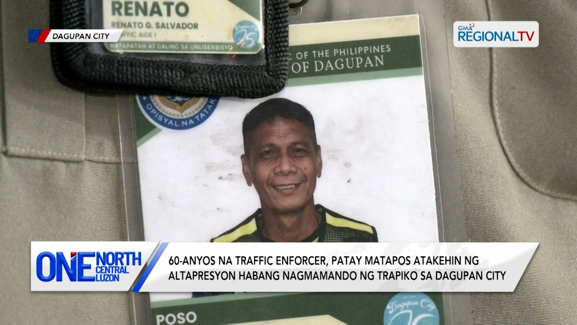 60-anyos na traffic enforcer, patay matapos atakehin ng altapresyon