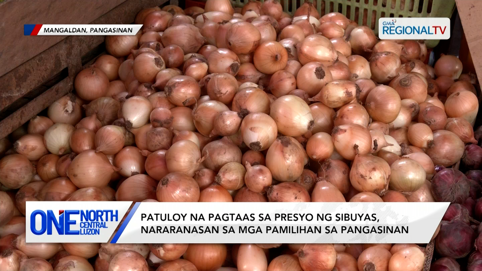 Patuloy na pagtaas sa presyo ng sibuyas, nararanasan sa mga pamilihan | One North Central Luzon