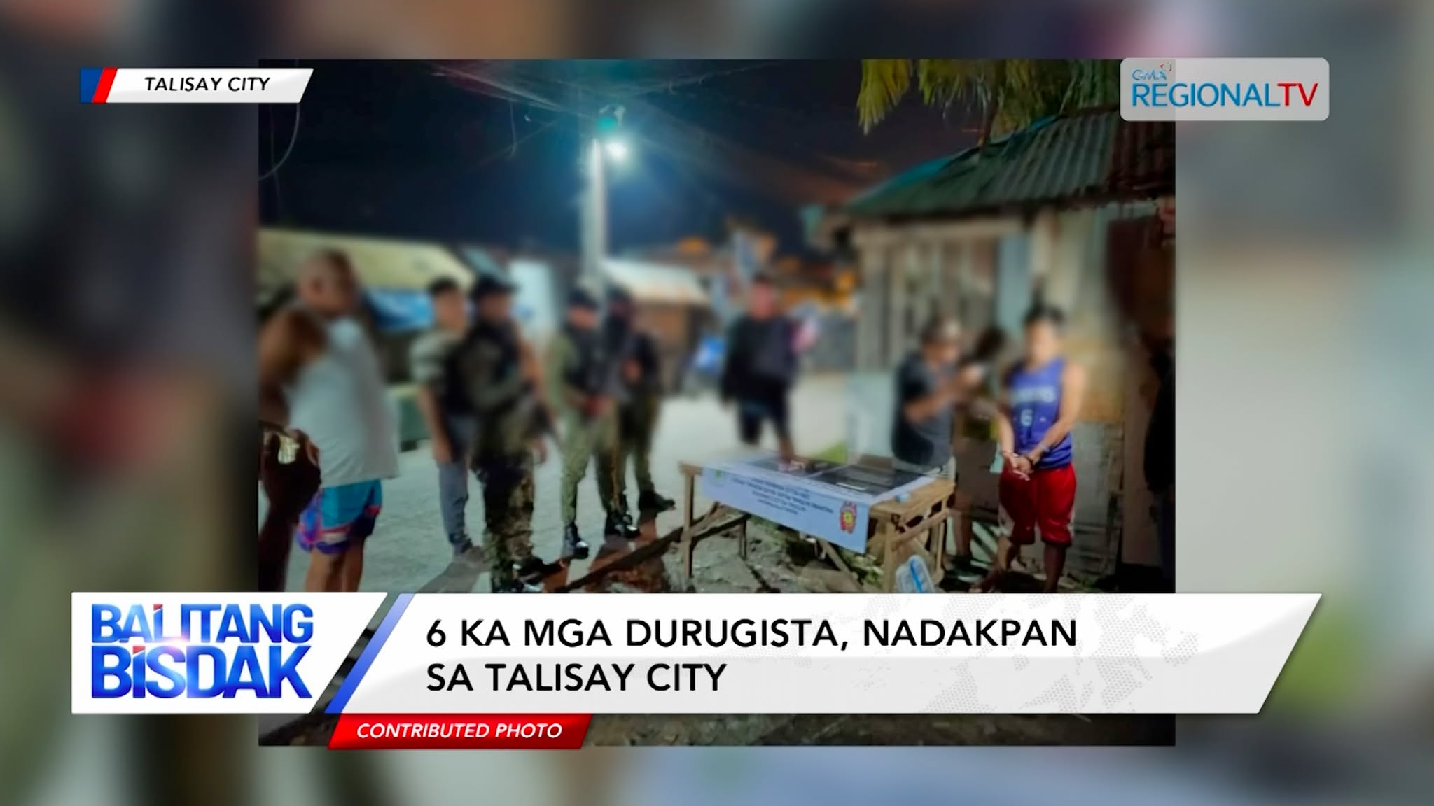 6 ka mga Tawo nga Nalambigit sa Ginadiling Drugas, Nadakpan sa Talisay ...