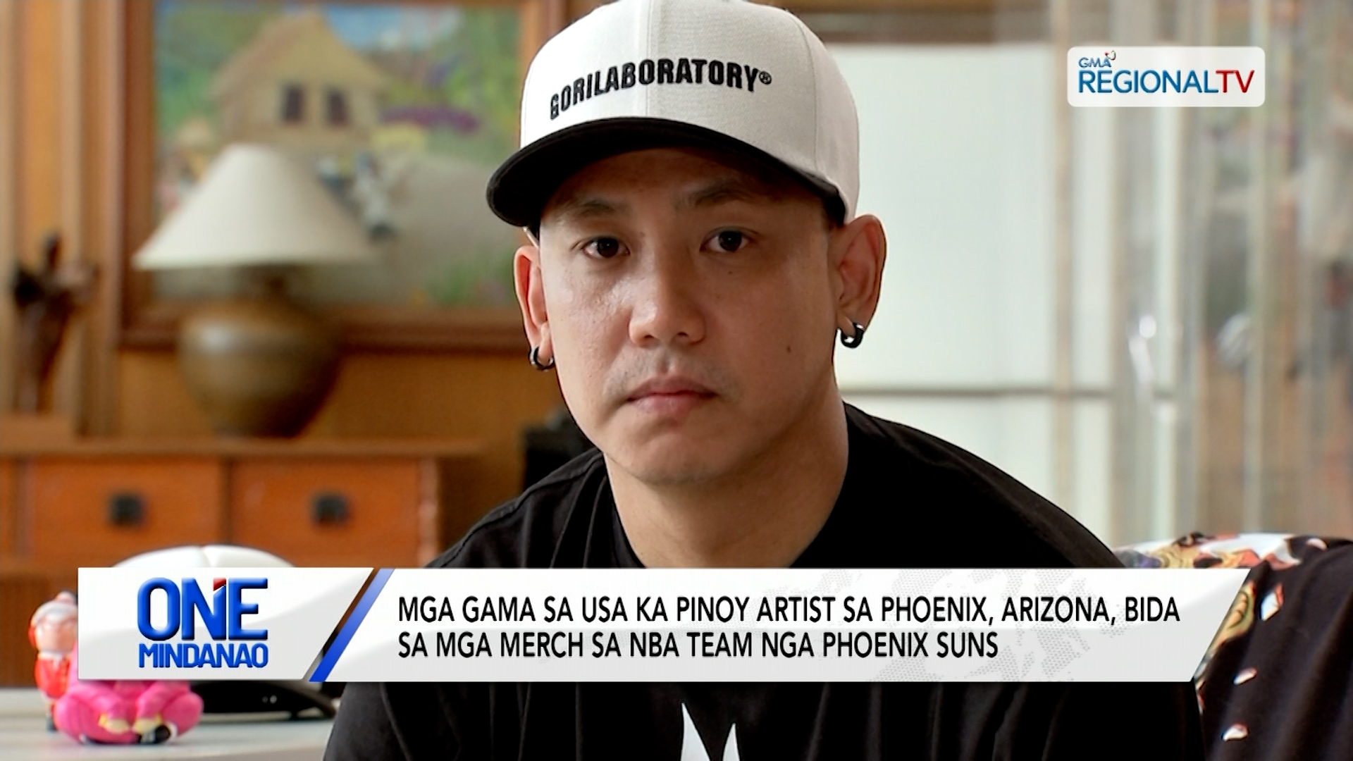 Gama sa pinoy artist, bida sa merch sa NBA team Phoenix Suns | One Mindanao