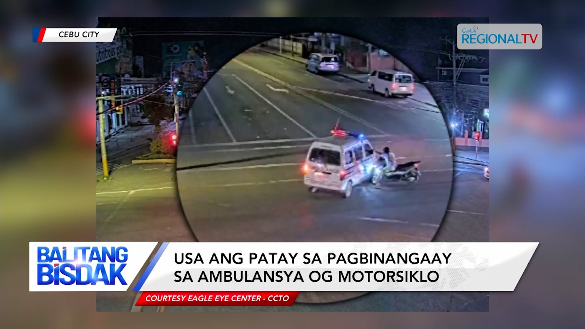 Usa Patay sa Panagbangaay sa Motor ug Ambulansya sa Cebu City ...