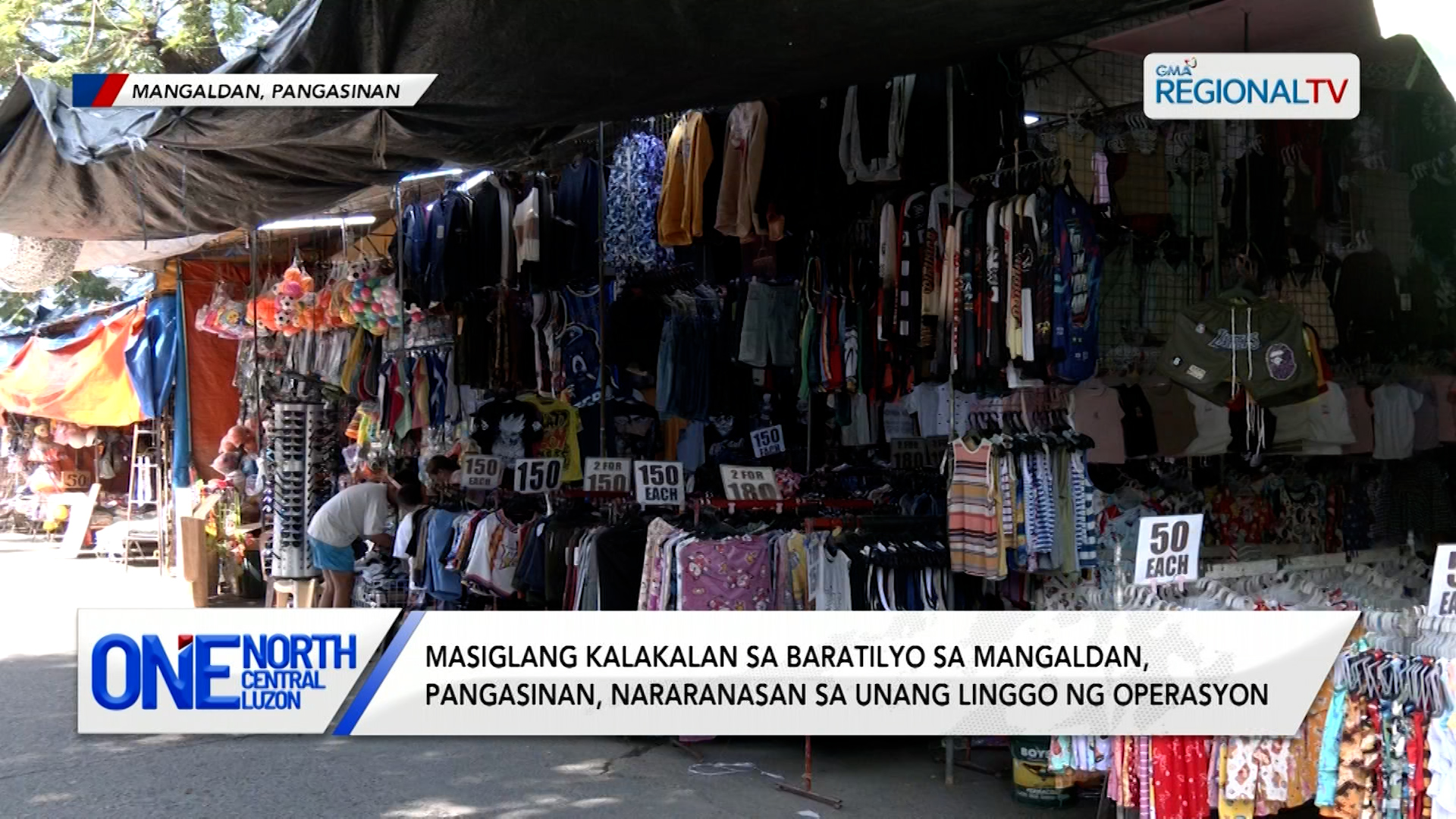 Masiglang kalakalan sa baratilyo sa Mangaldan, nararanasan sa unang ...