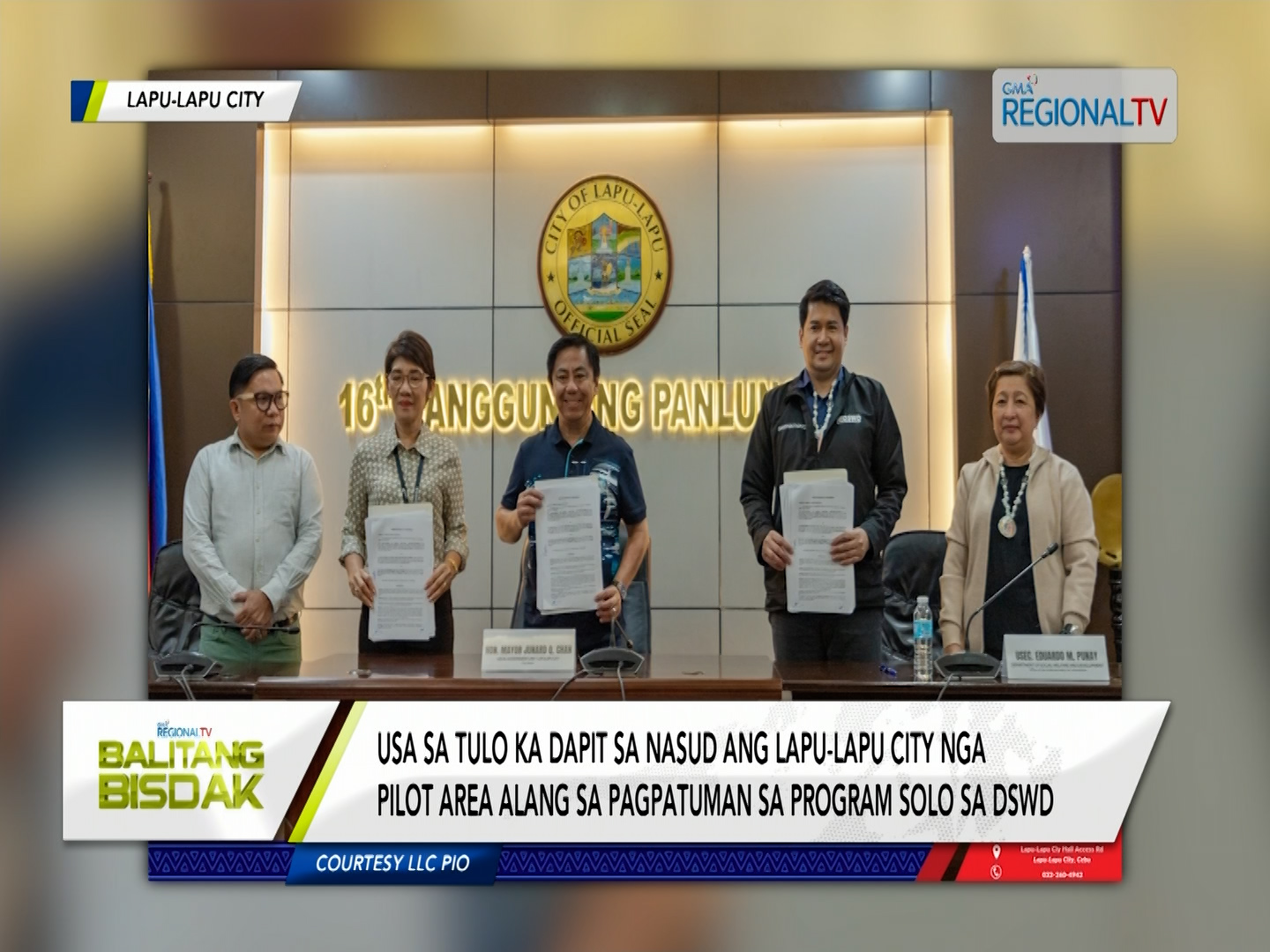 Lapu-Lapu City, usa sa mga pilot area pagpatuman sa Program Solo
