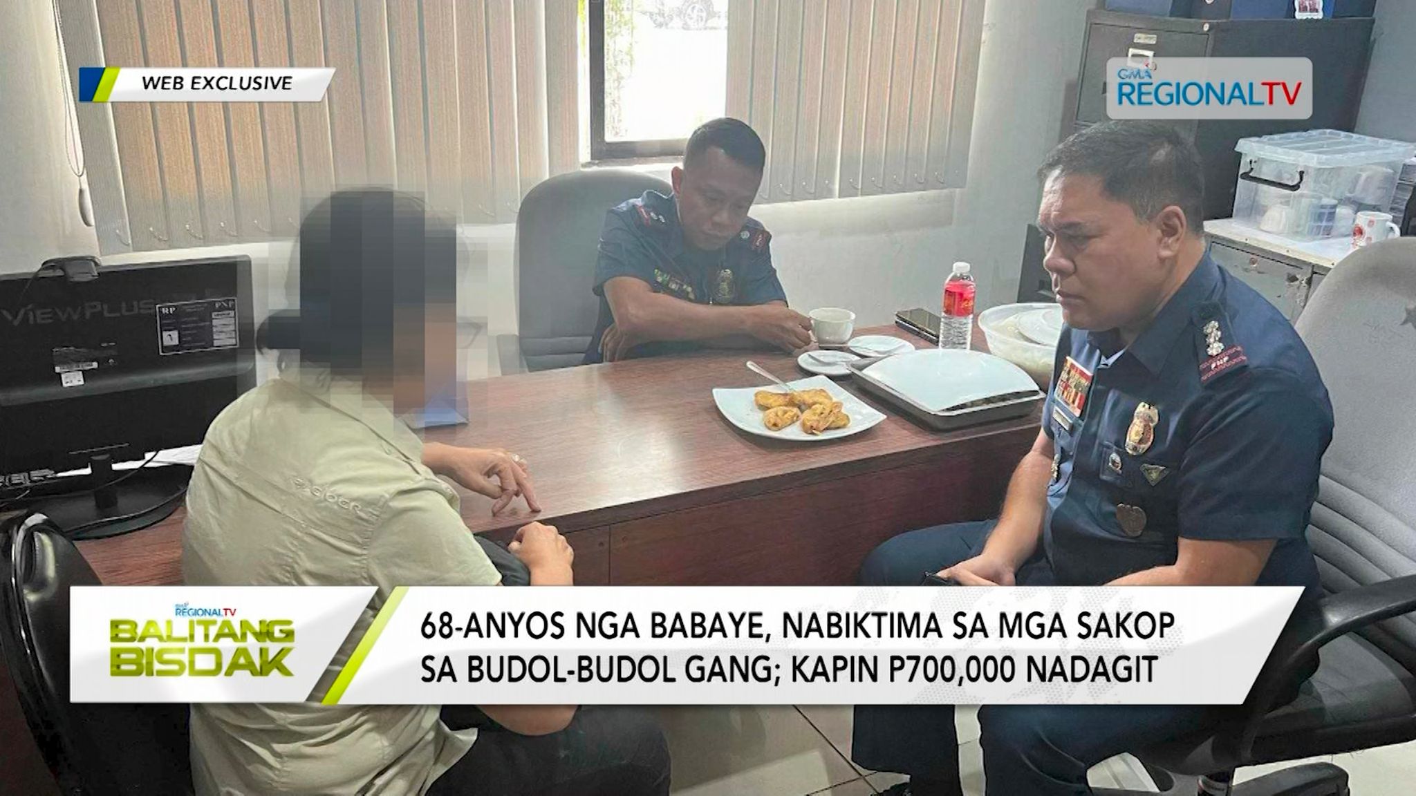 68-anyos nga babaeng nabudol, midangop sa kapulisan