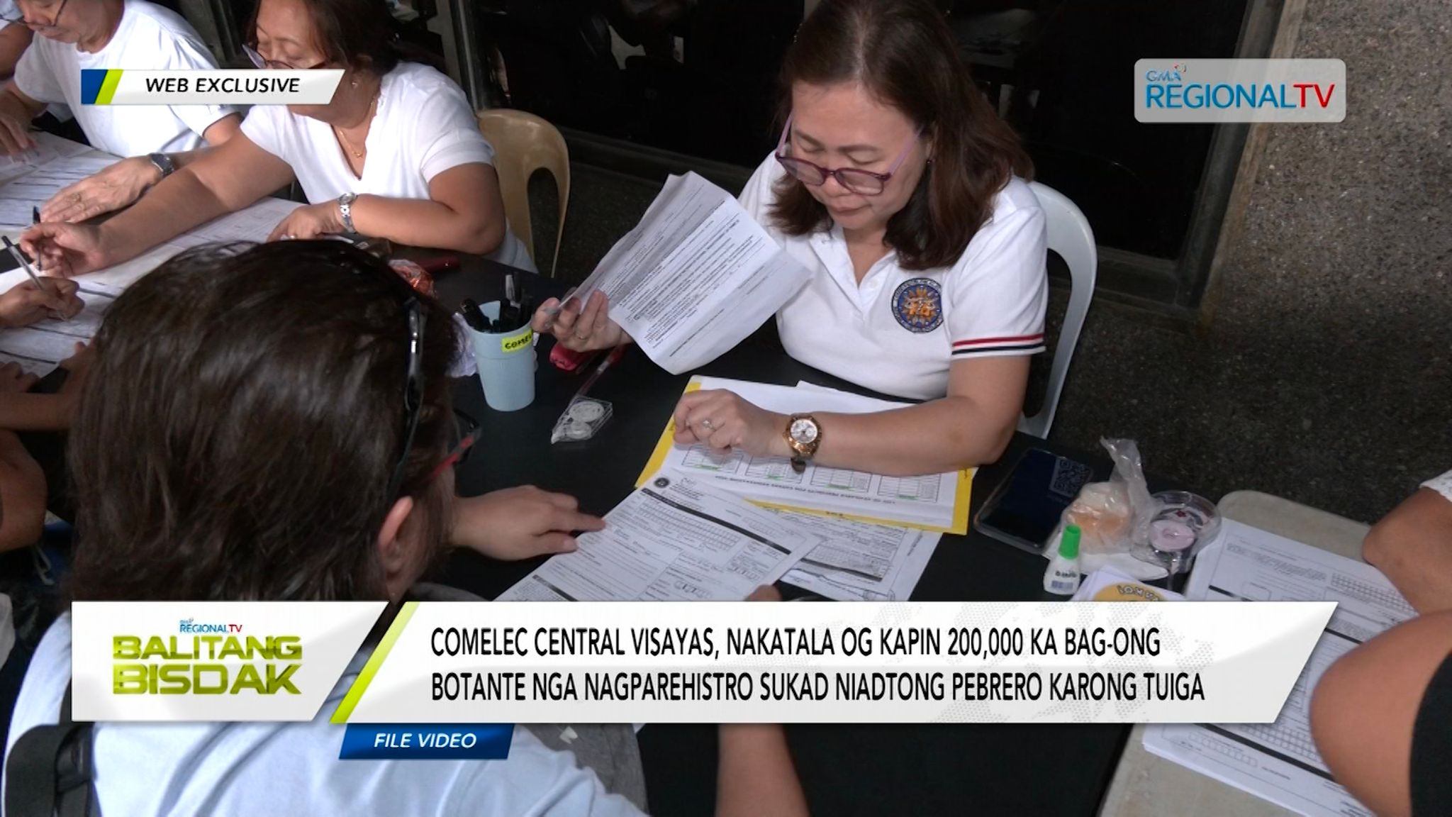 Kapin 200,000 botante nagparehistro sa COMELEC Central Visayas