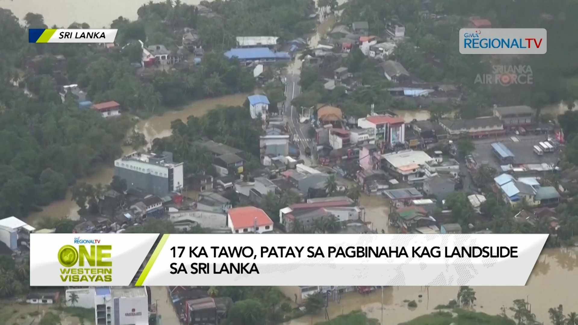 17 ka tawo, patay sa pagbinaha kag landslide sa Sri Lanka
