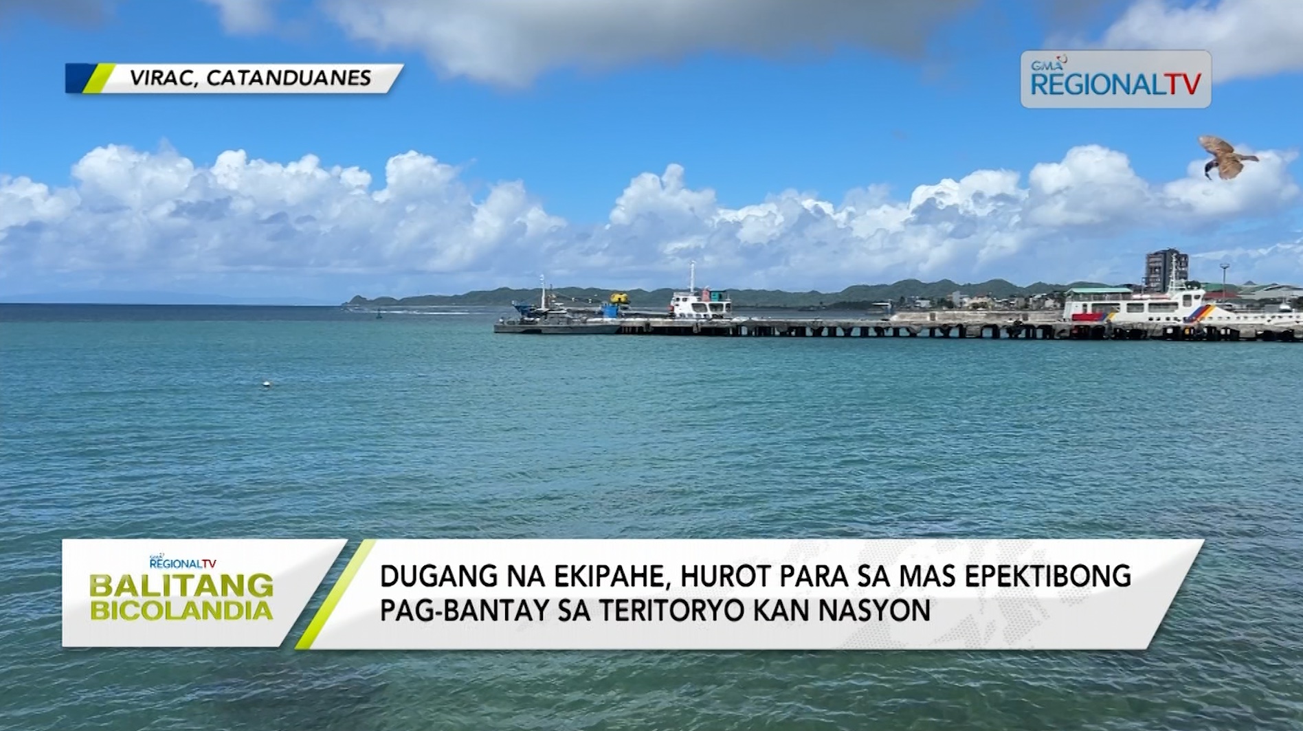 Tarabang na pagbakal nin ekipahe kan Navy asin Coast Guard, pighuhurot