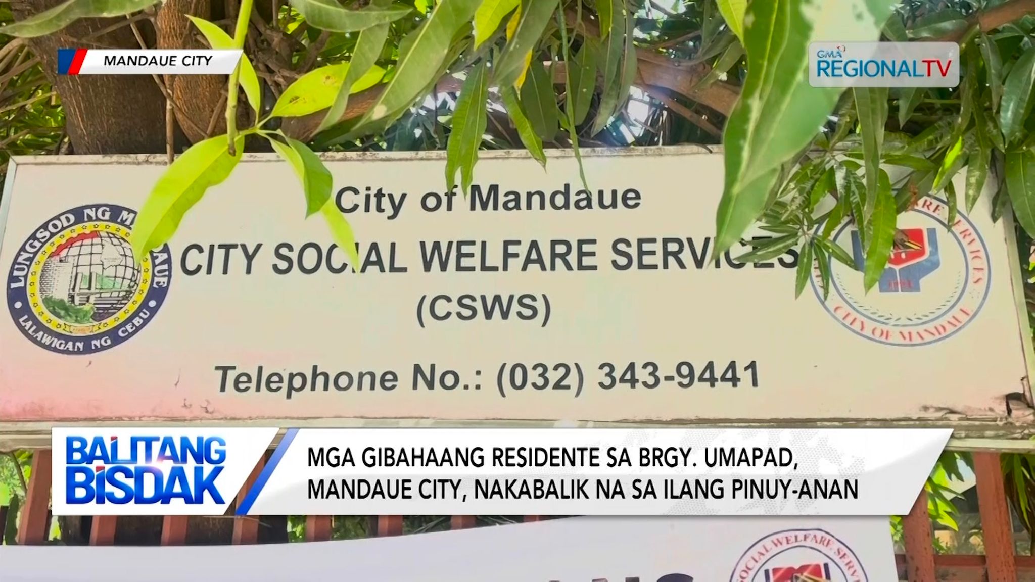 Mga gibahaang molopyo sa Brgy. Umapad, nakabalik na sa pinuy-anan