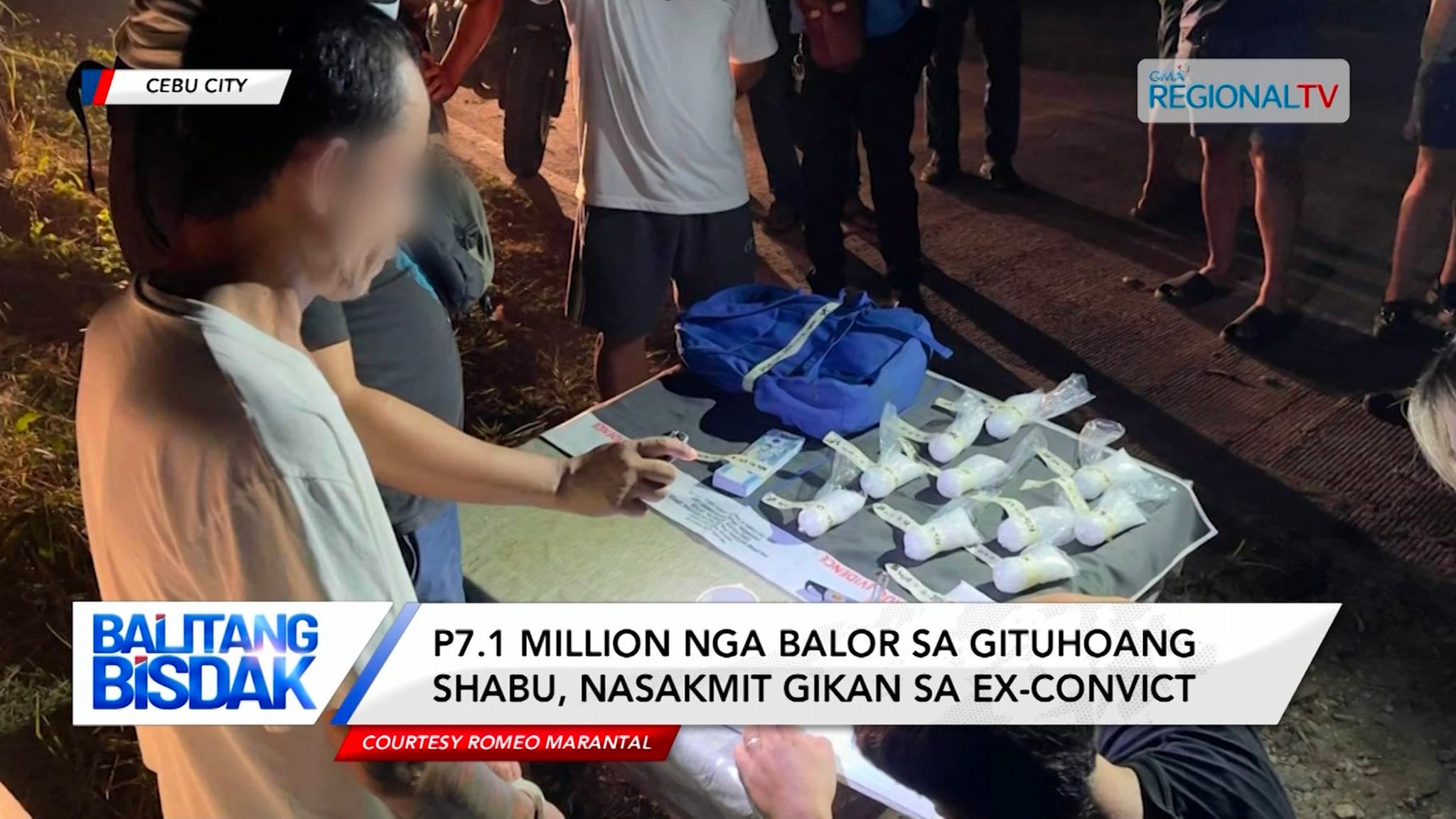 P7.1 million nga balor sa gituhoang shabu, nasakmit gikan sa ex-convict P7.1 million nga balor sa gituhoang shabu, nasakmit gikan sa ex-convict