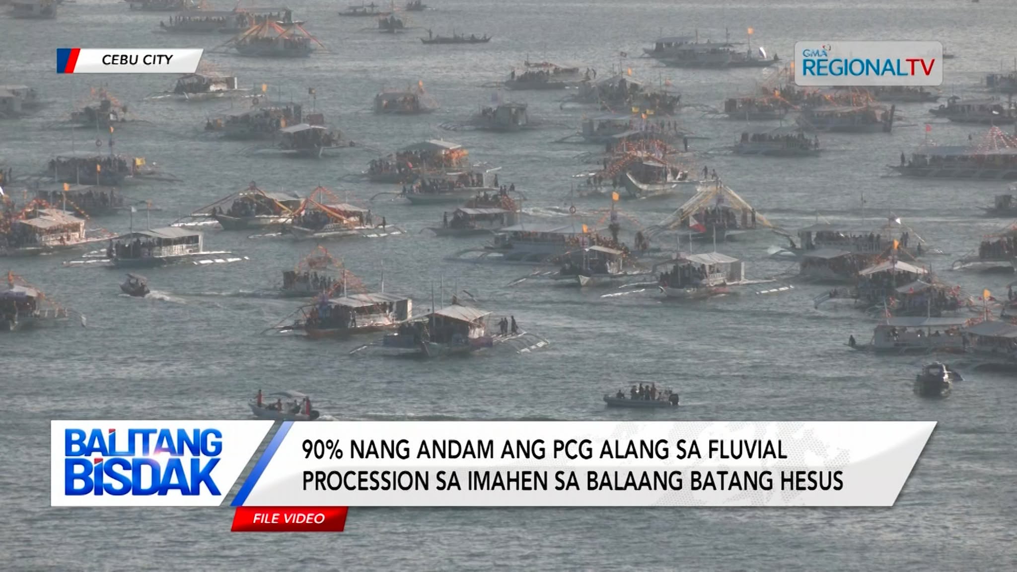Deadline sa registration sa sakayang pandagat sa fluvial procession ...