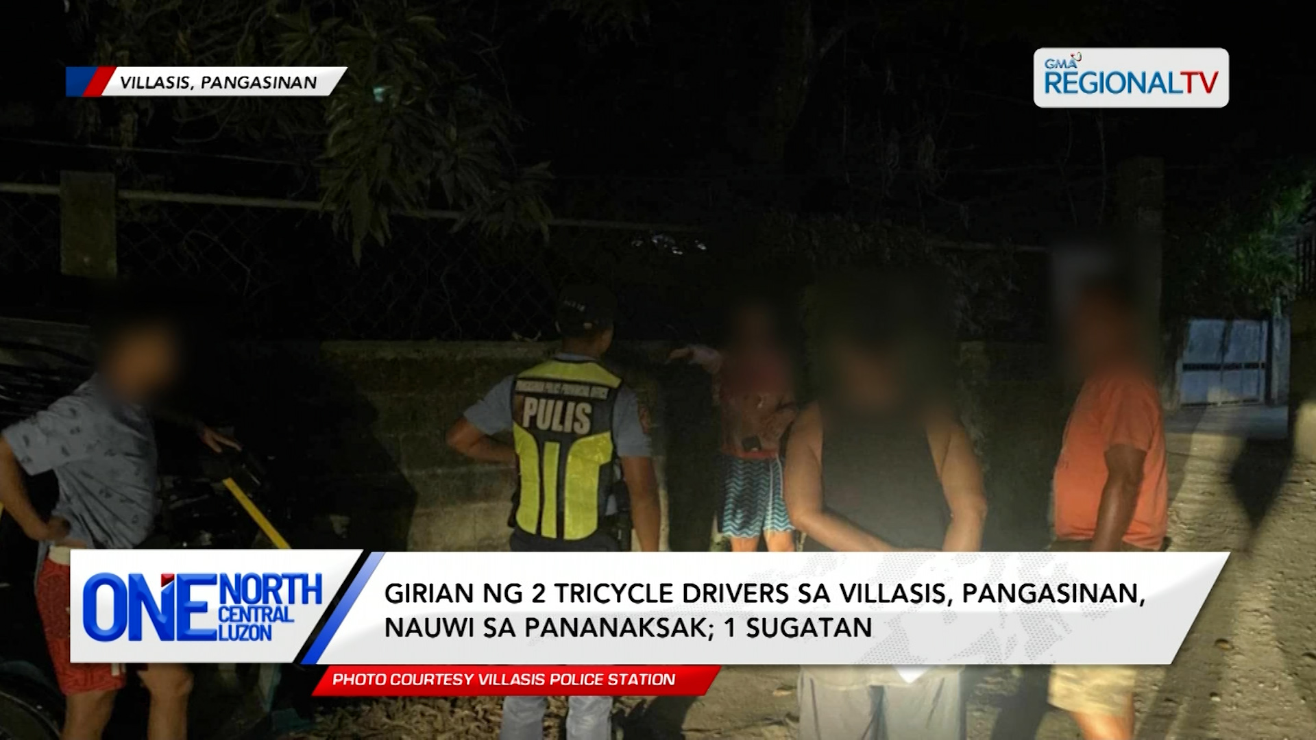 Girian ng 2 tricycle drivers sa Villasis, Pangasinan, nauwi sa pananaksak