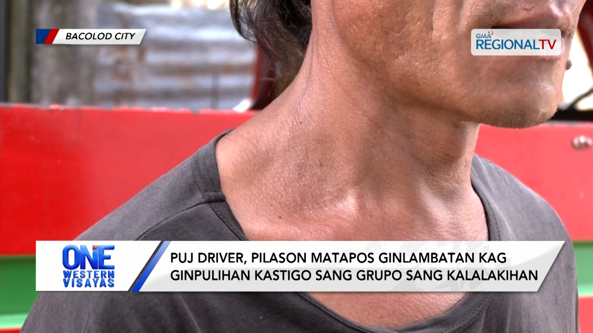 PUJ driver, pilason matapos ginlambatan kag ginpulihan kastigo | One Western Visayas