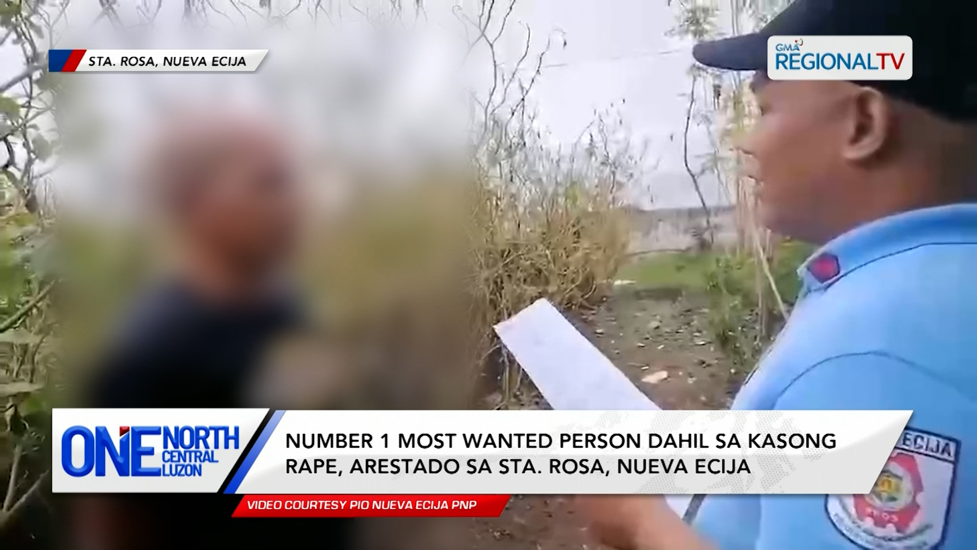 Number 1 most wanted person dahil sa kasong rape, arestado sa Nueva Ecija | One North Central Luzon
