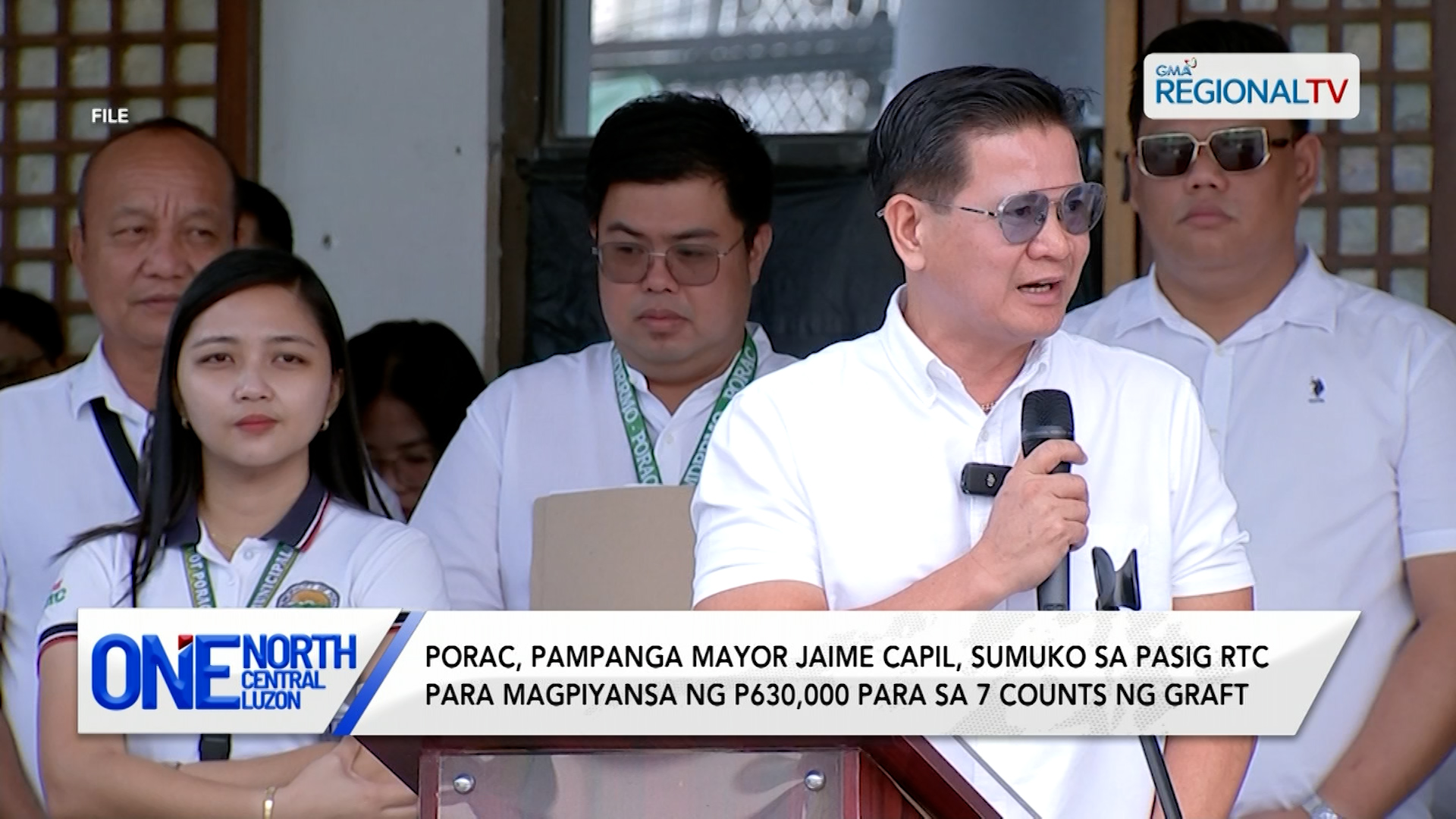 Porac, Pampanga Mayor Jaime Capil, sumuko sa Pasig RTC at nagpiyansa ...