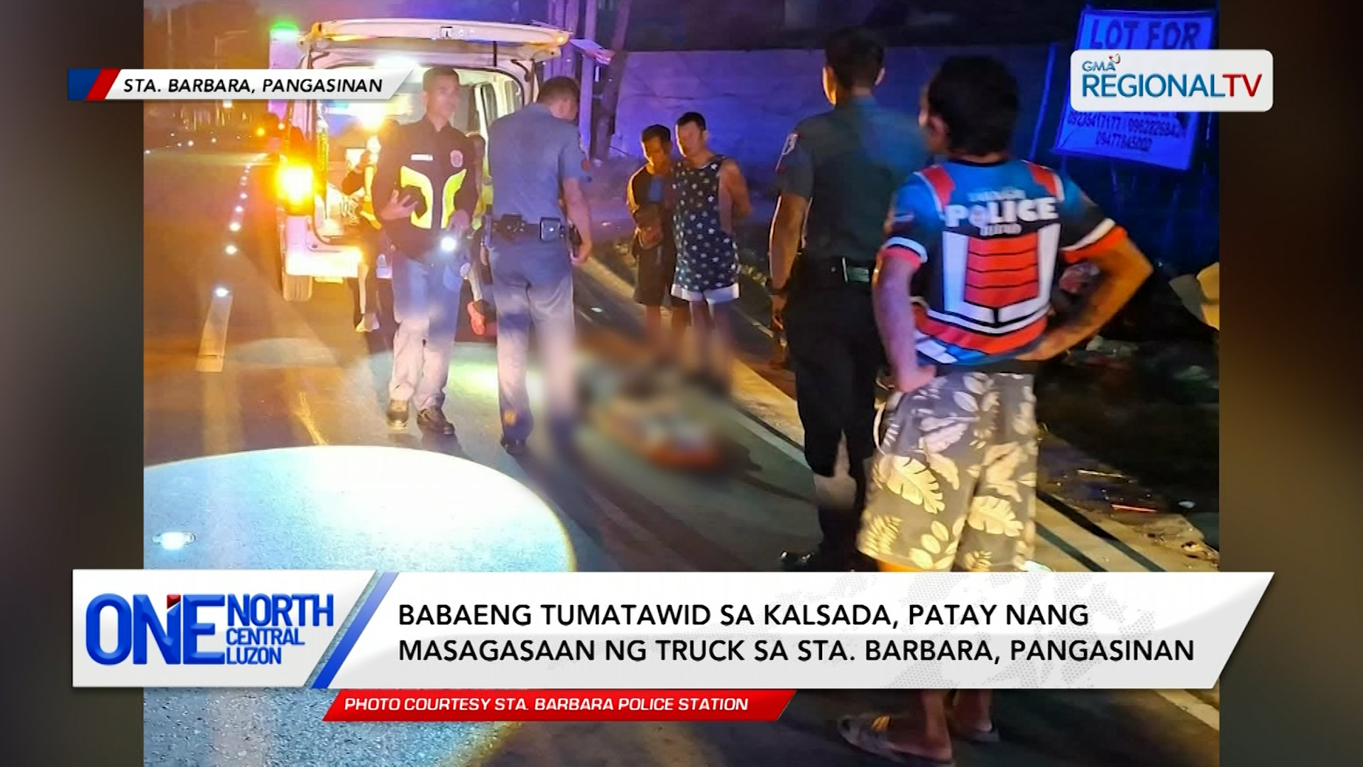 Babaeng tumatawid sa kalsada, patay nang masagasaan ng truck | One ...