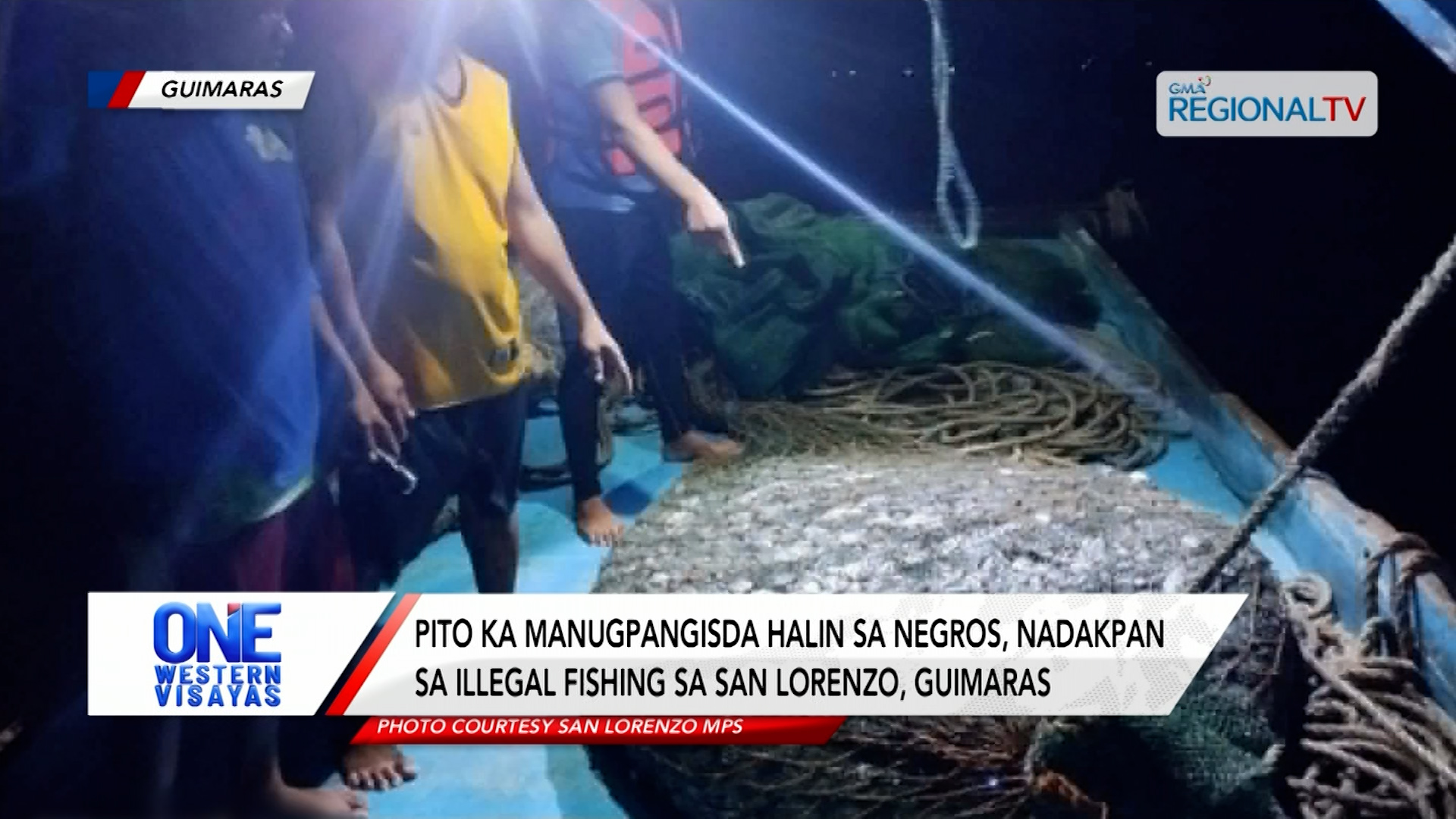 7 ka manugpangisda halin sa Negros, nadakpan sa illegal fishing sa San ...