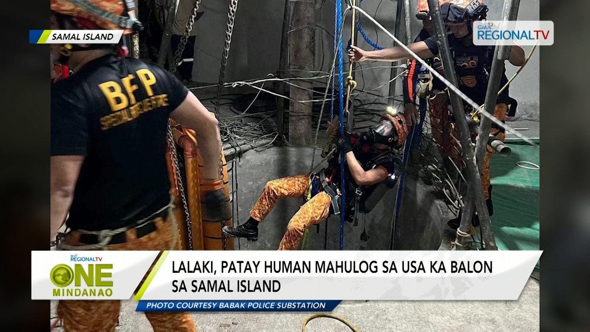 Lalaki, patay human mahulog sa usa ka balon sa Samal Island