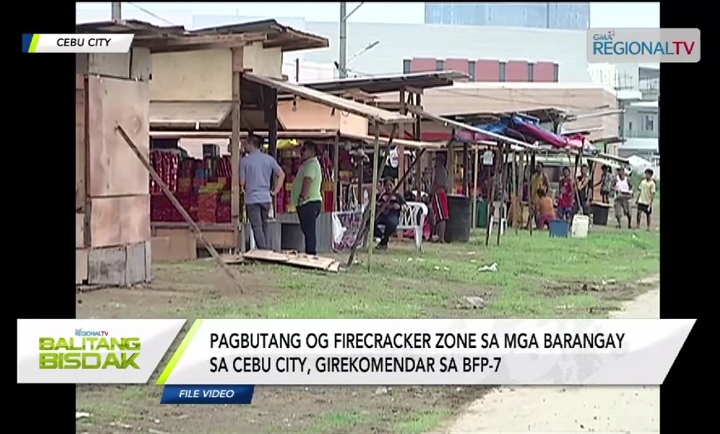 Firecracker zone matag barangay sa Cebu City, girekomendar