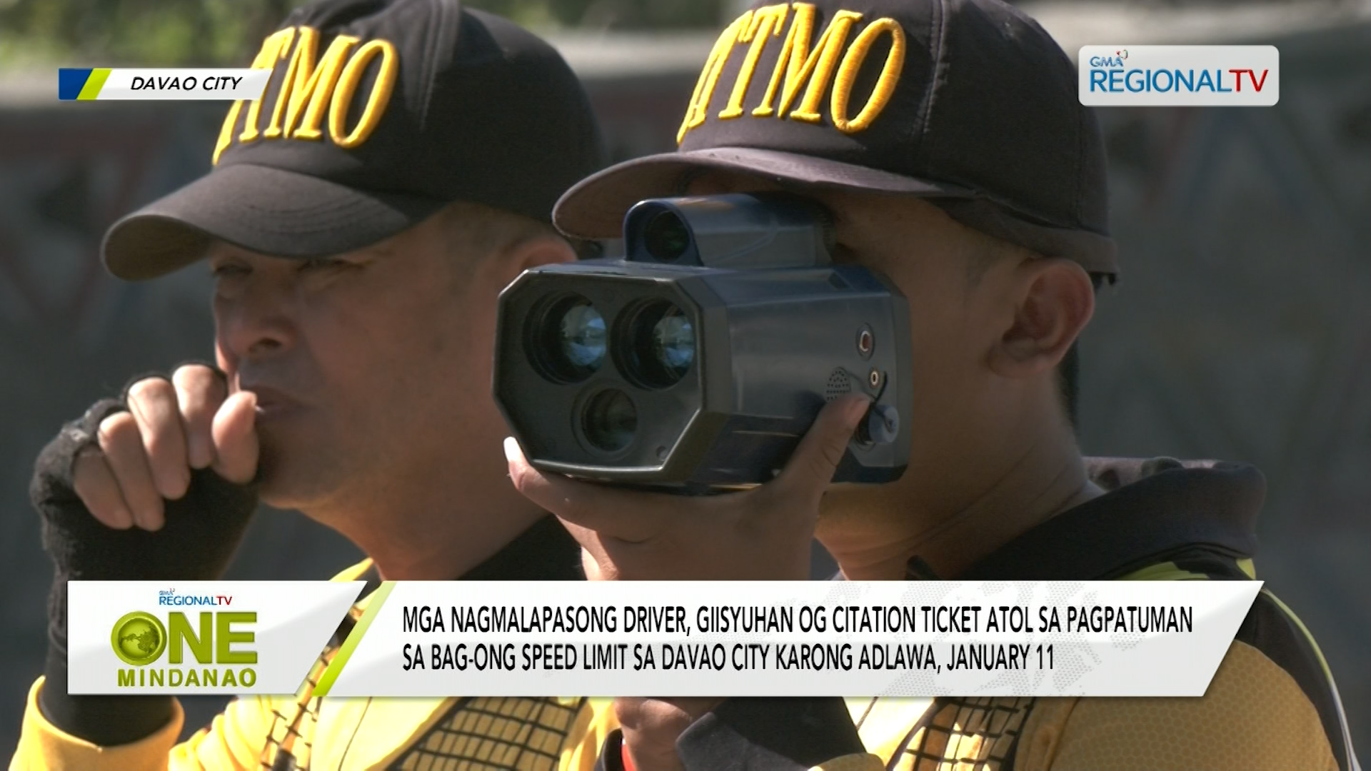 Bag-ong Speed Limit Ordinance sa Davao City, gipatuman na