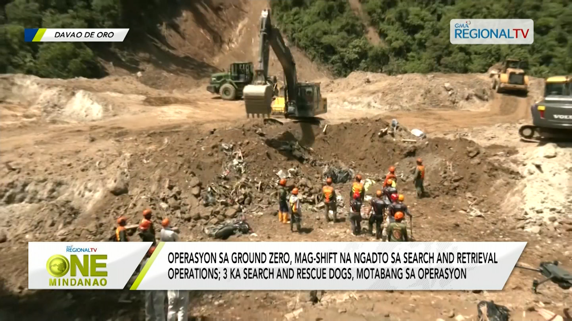 Operasyon sa ground zero, mag-shift na ngadto sa search and retrieval operation