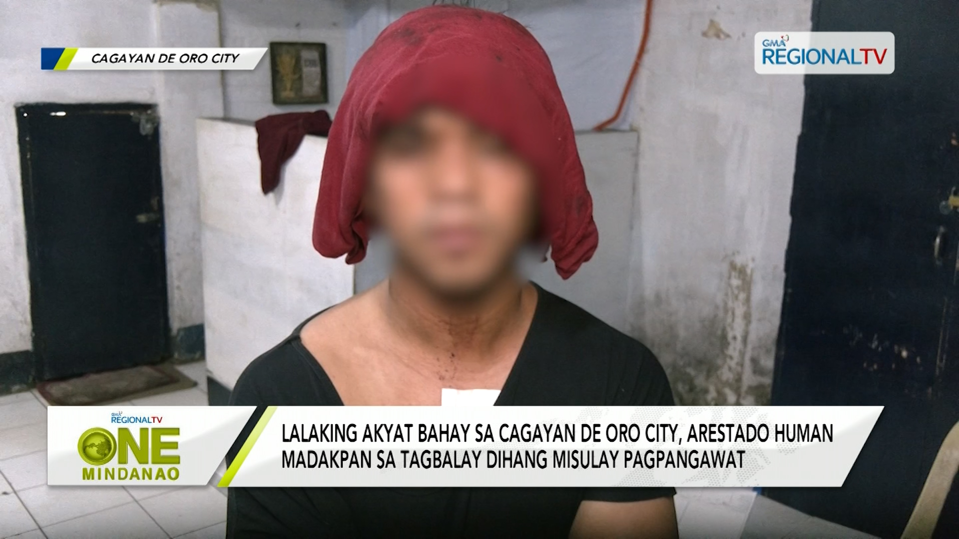 Lalaking akyat bahay sa Cagayan De Oro City, arestado human madakpan sa ...
