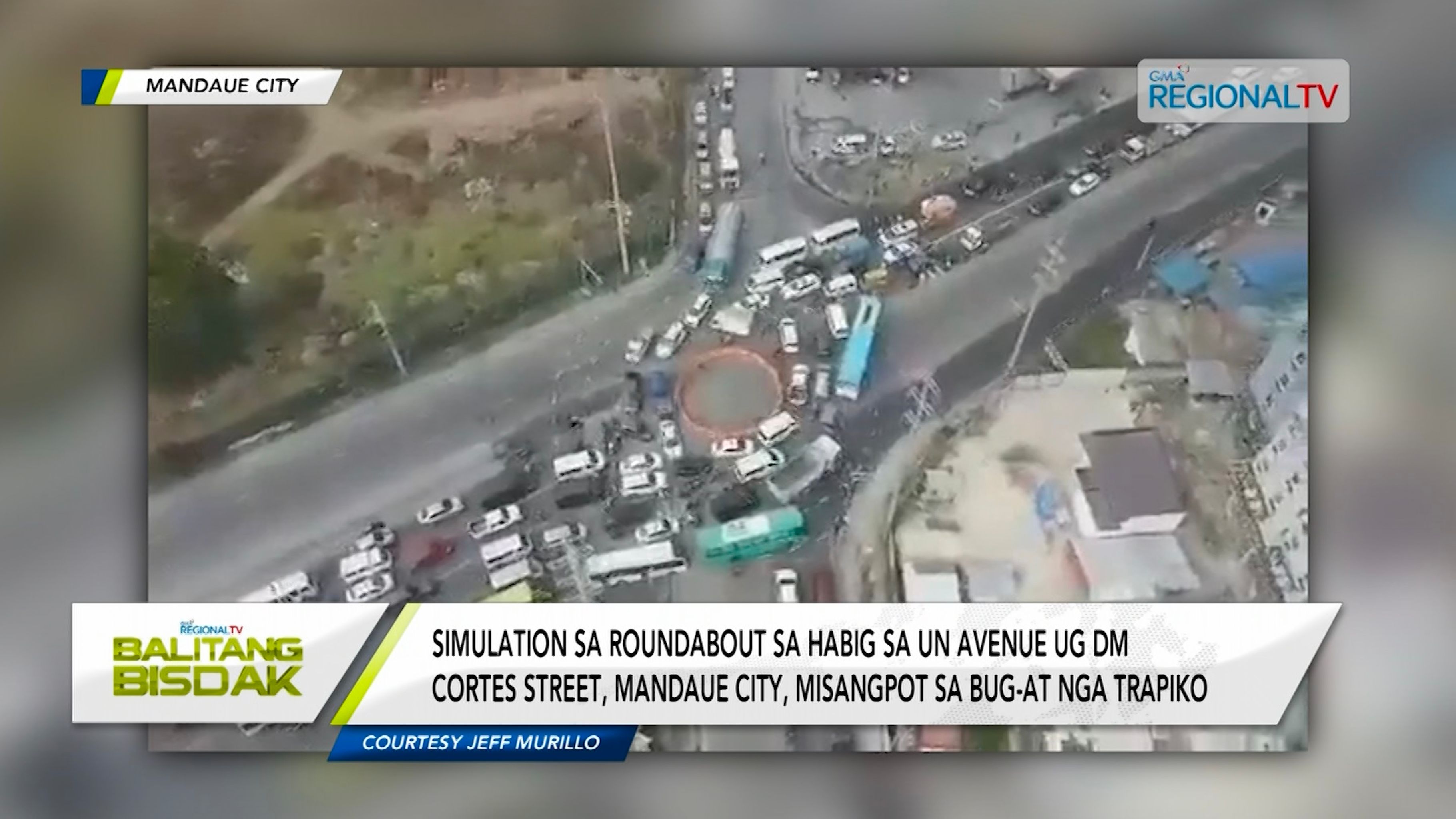 Simulation sa roundabout sa Mandaue City, gipahunong una