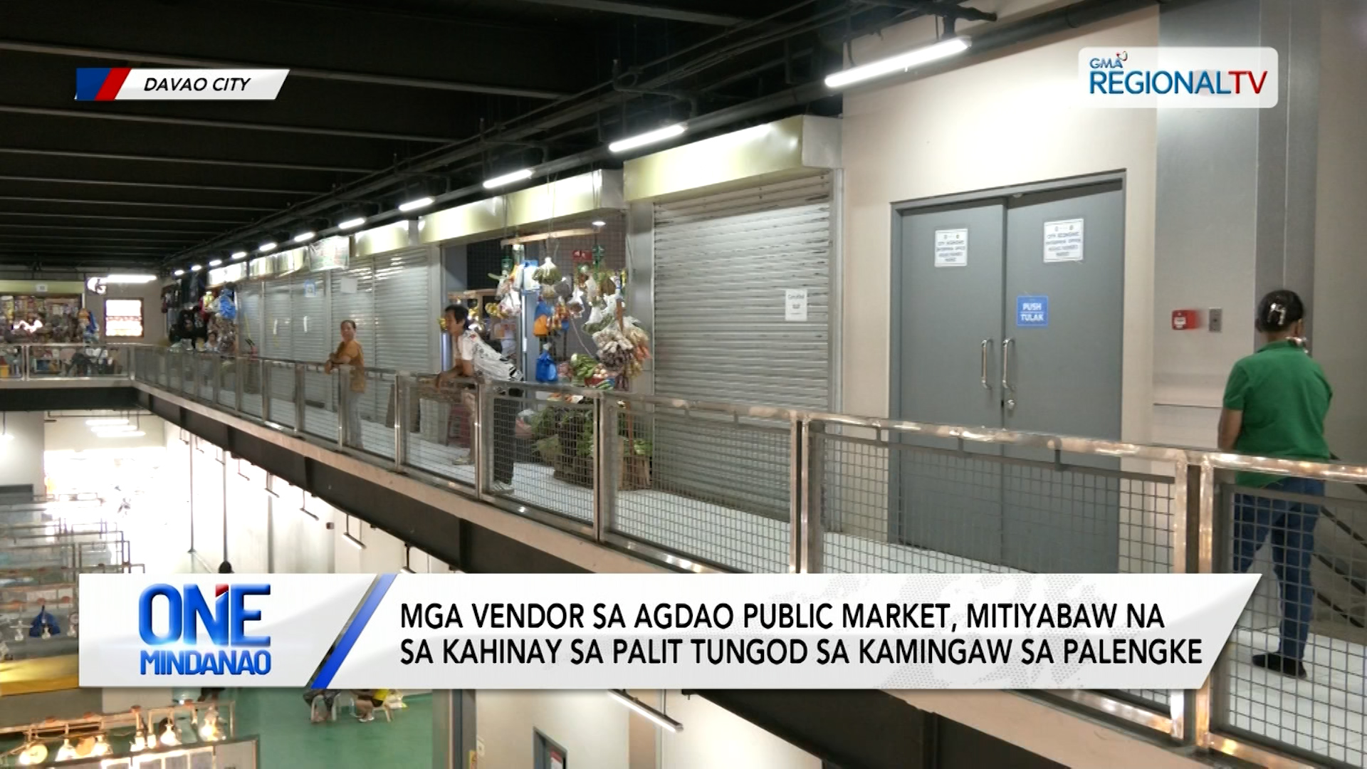 Mga vendor sa Agdao Public Market, mitiyabaw na sa kahinay sa palit