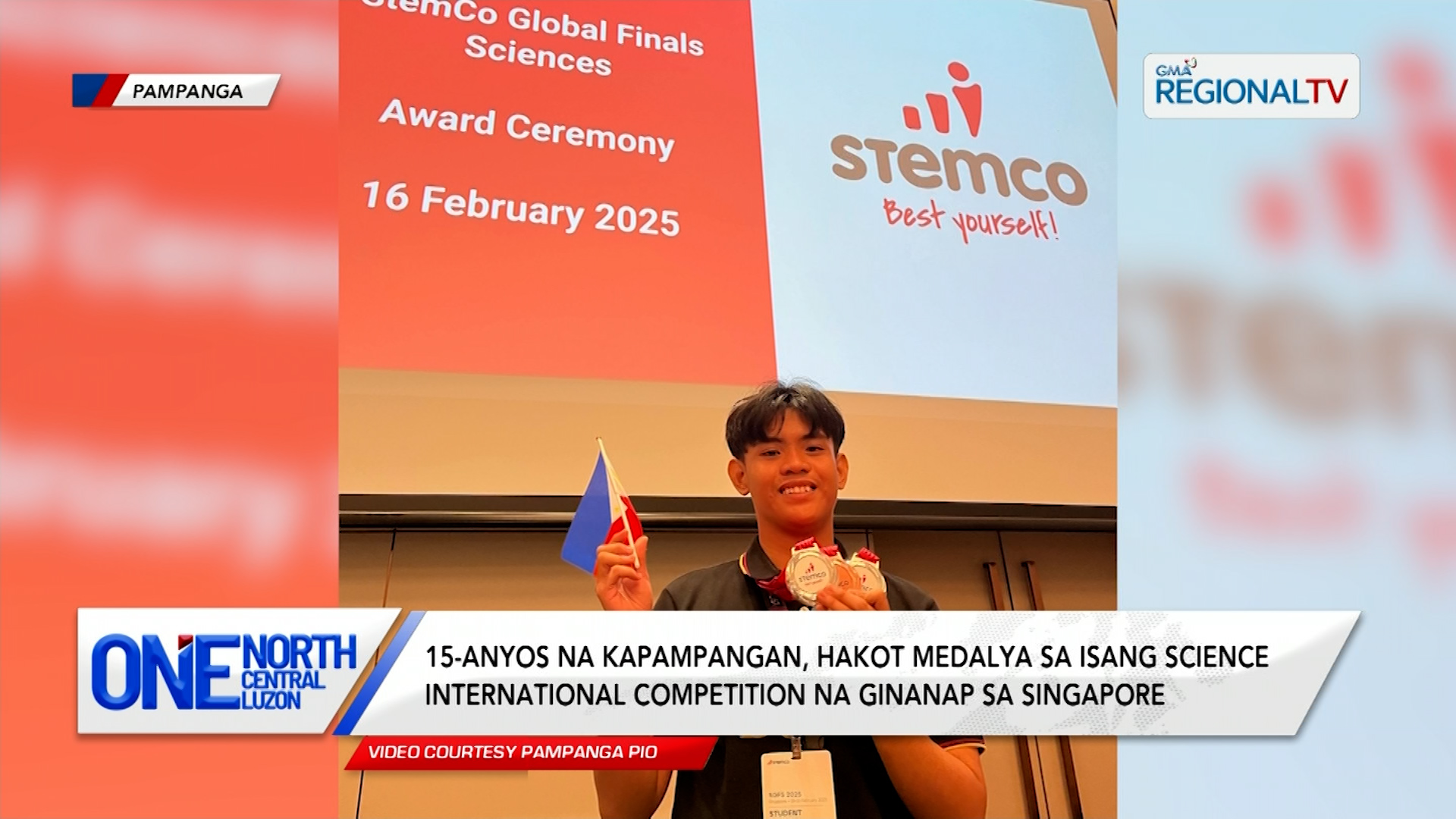 15-anyos na Kapampangan, hakot medalya sa science international competition