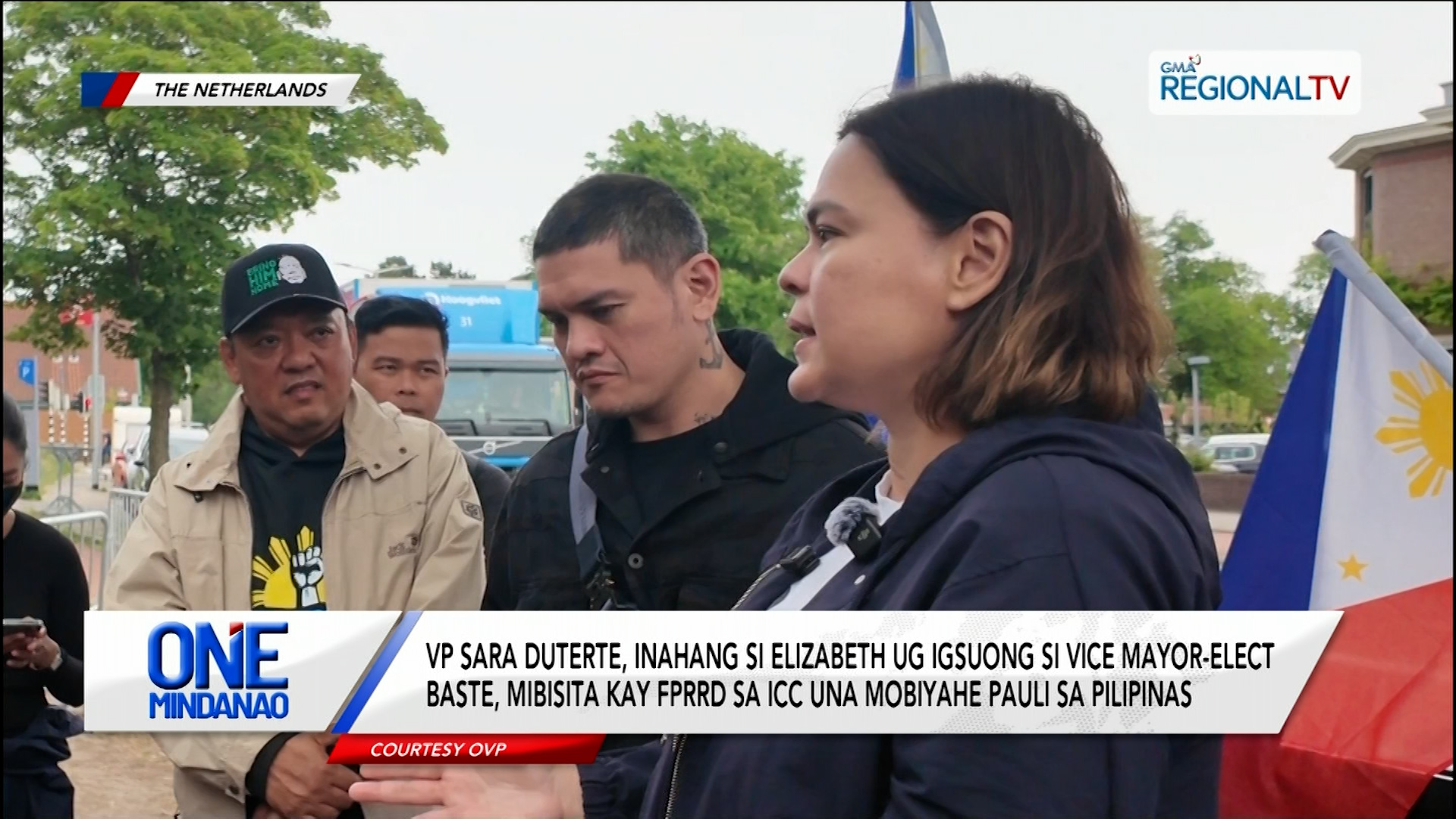 VP Sara Duterte, inahang si Elizabeth ug igsuong si Baste, mibisita kay ...