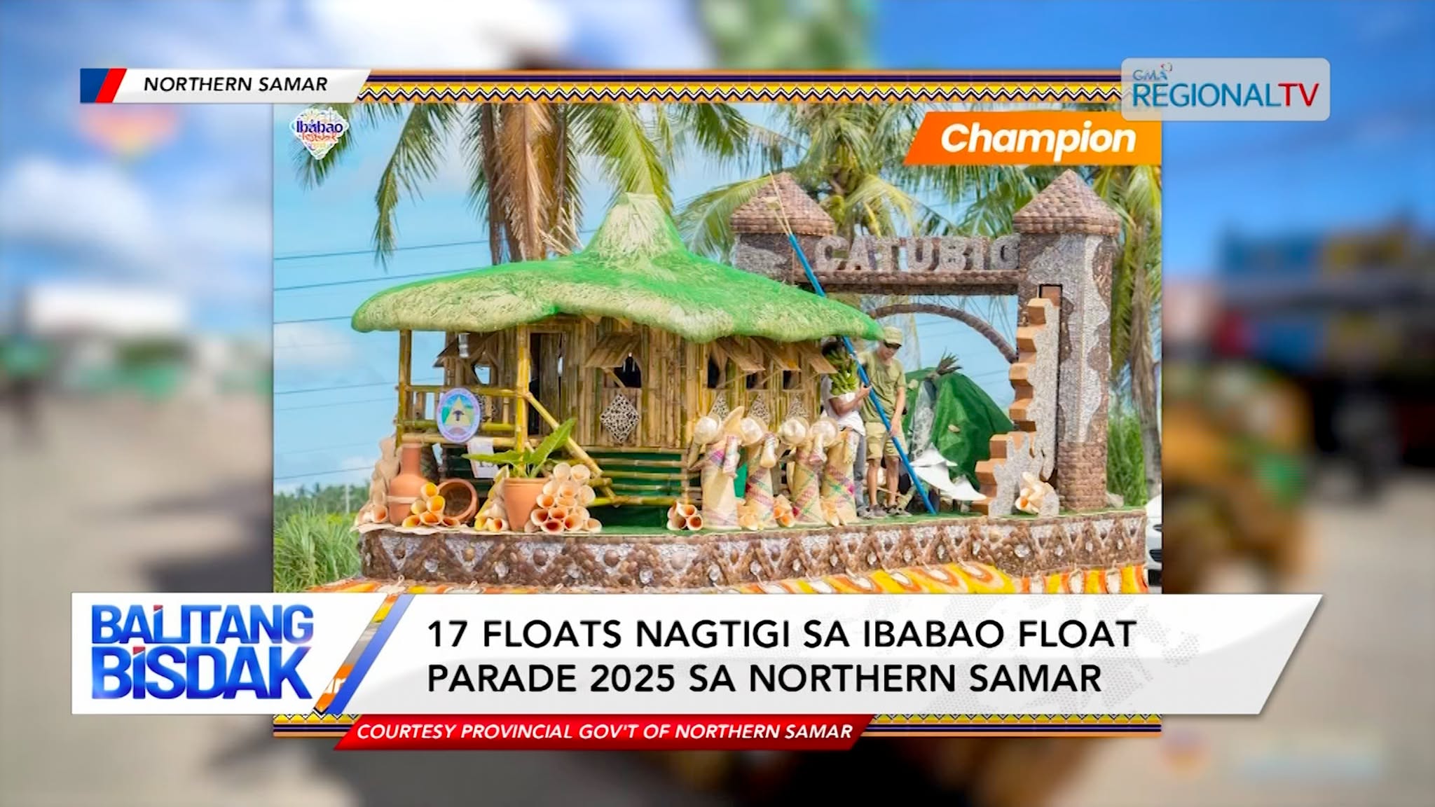 17 Floats Nagtigi sa Ibabao Float Festival 2025