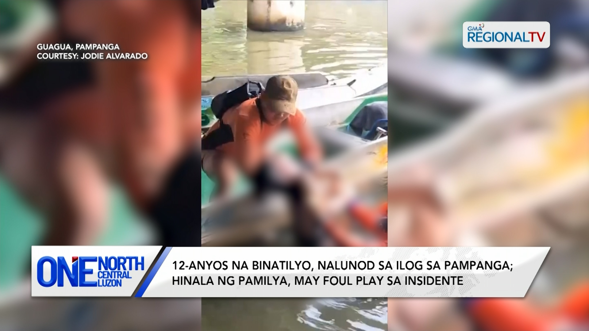 12-anyos na binatilyo, nalunod sa ilog sa Pampanga | One North Central ...