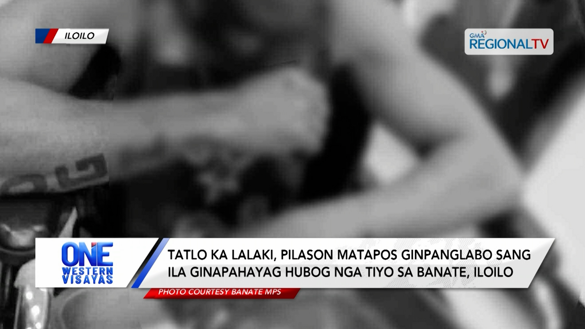 3 ka lalaki, pilason matapos ginpanglabo sang ila tiyo sa Banate, Iloilo | One Western Visayas