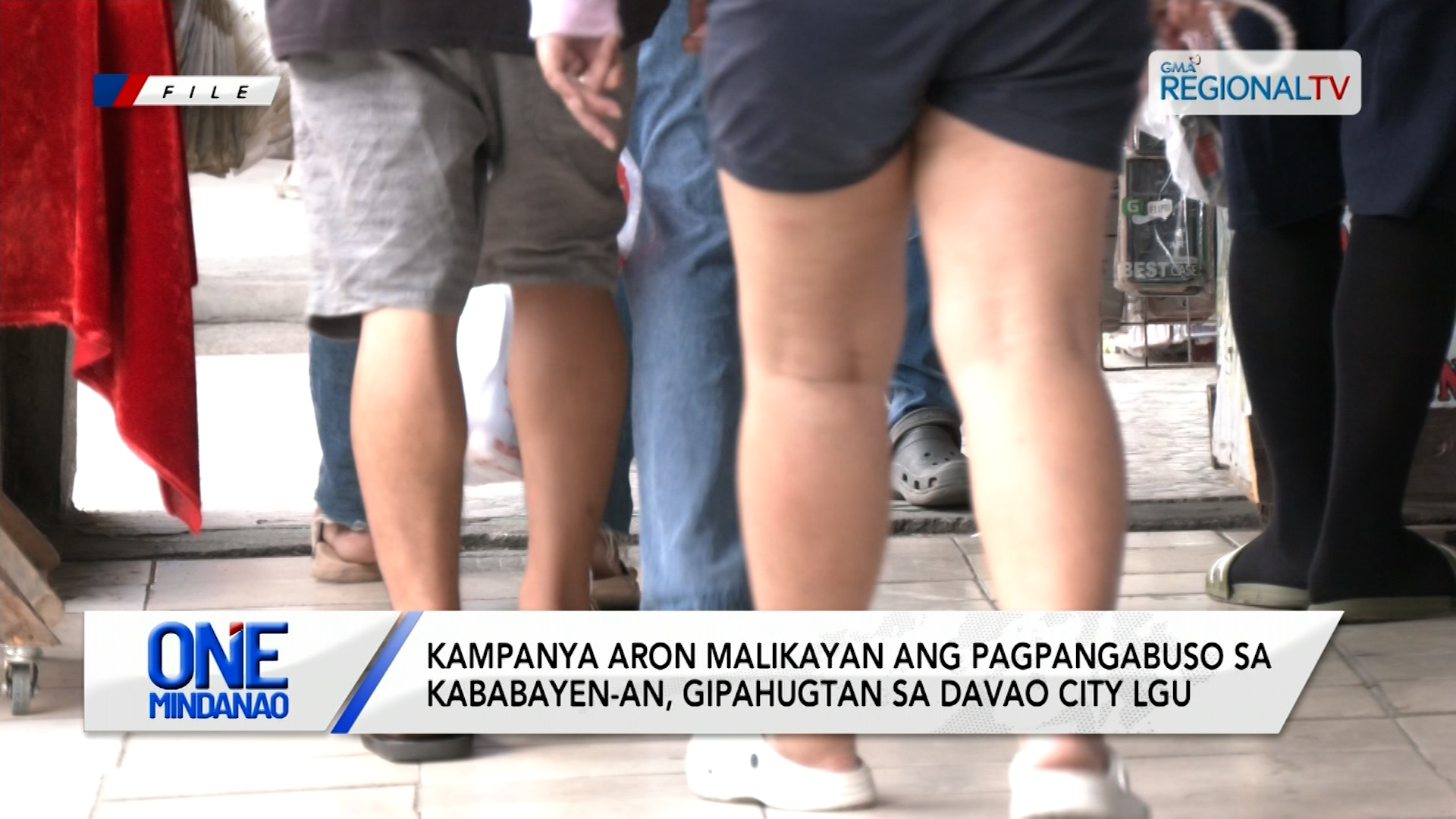 Kampanya aron malikayan ang pagpangabuso sa kababayen-an, gipahugtan | One Mindanao