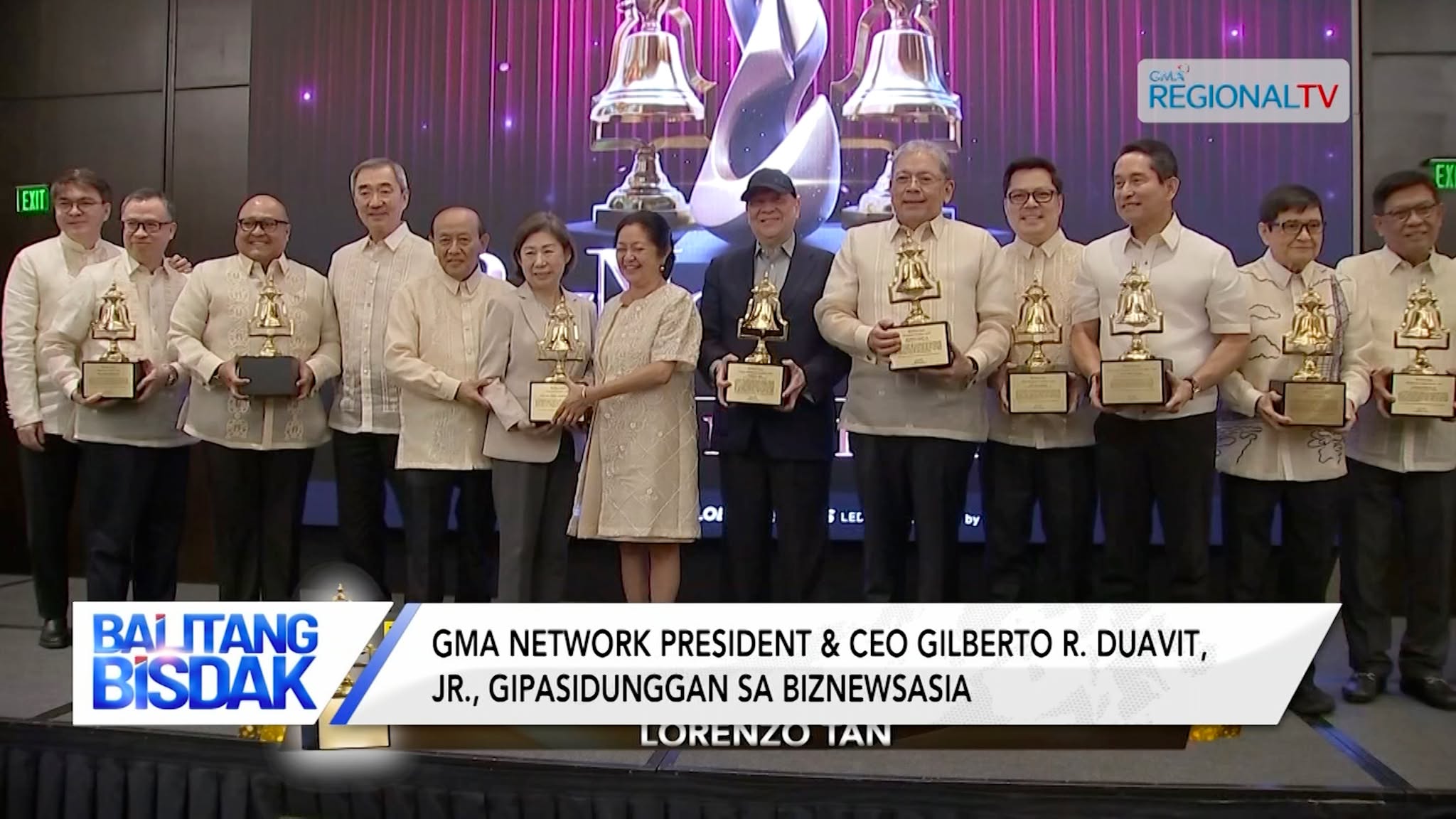 GMA Network President & CEO Gilbert R. Duavit, Jr., Gipasidunggan sa ...