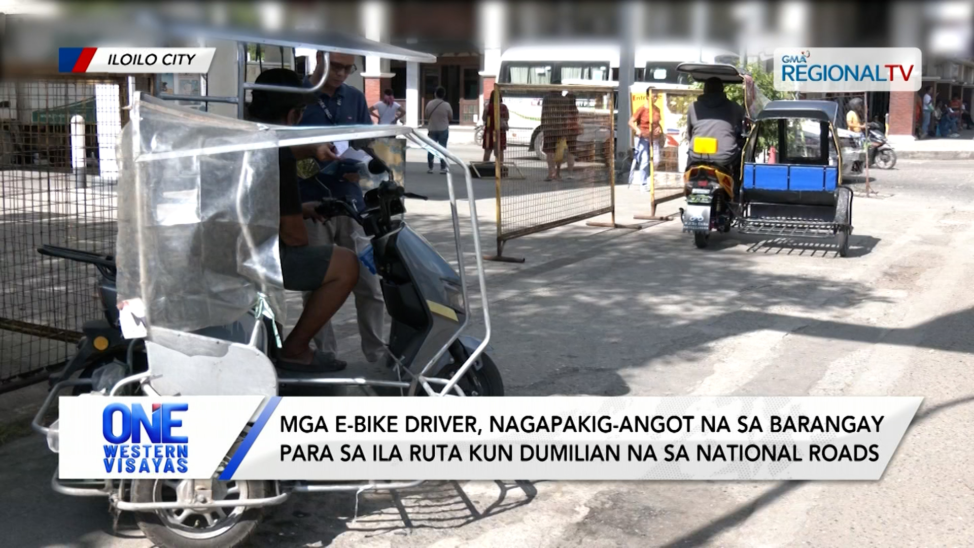 Mga e-bike driver nagapakig-angot sa barangay kun dumilian na sa national roads| One Western Visayas