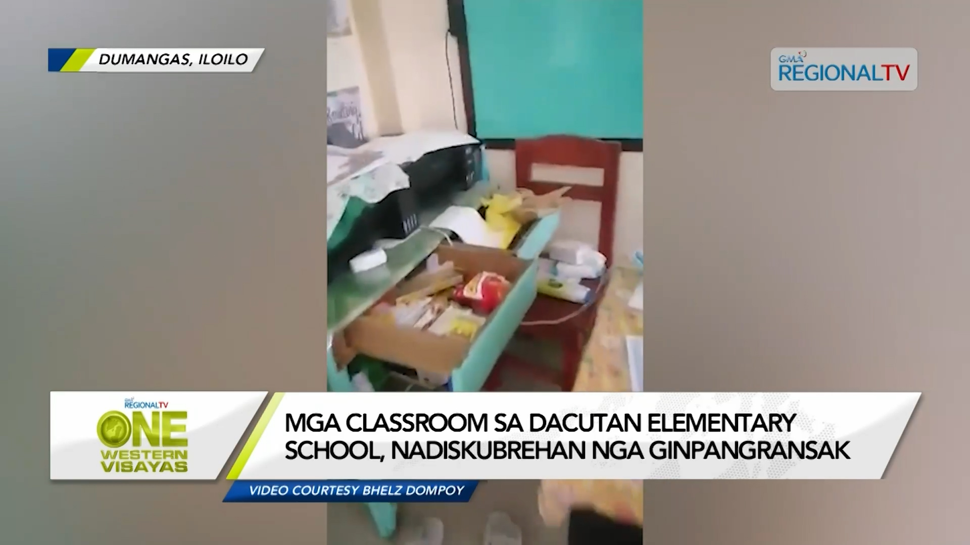 Mga classroom sa Dacutan Elementary School sa Dumangas, Iloilo ...
