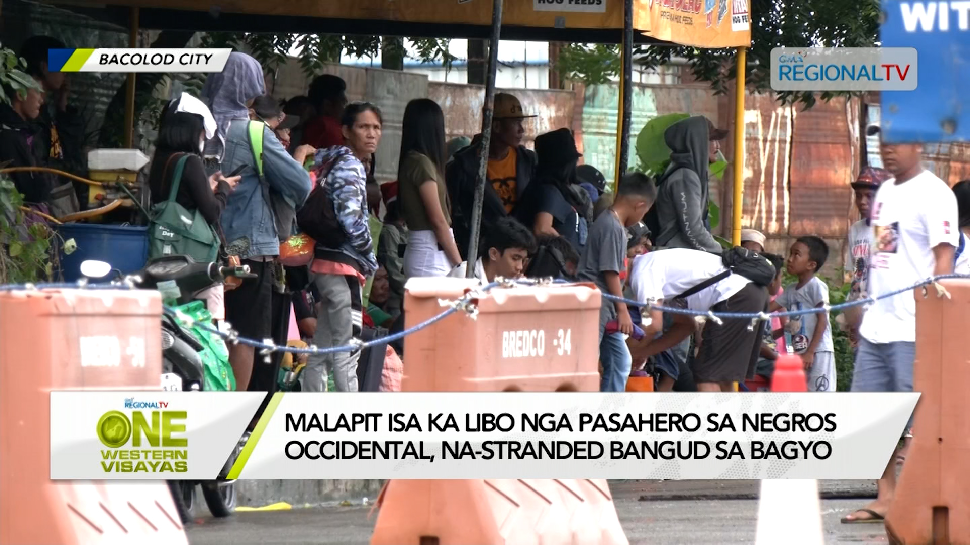 Malapit isa ka libo nga pasahero sa Negros Occidental, na-stranded