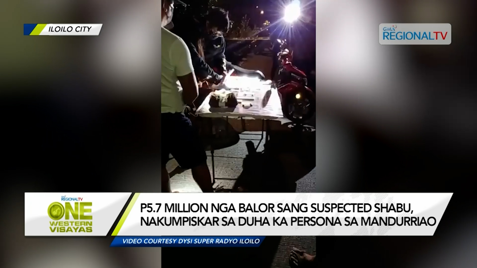 P5.7 million nga balor sang suspected shabu, nakumpiskar sa Mandurriao